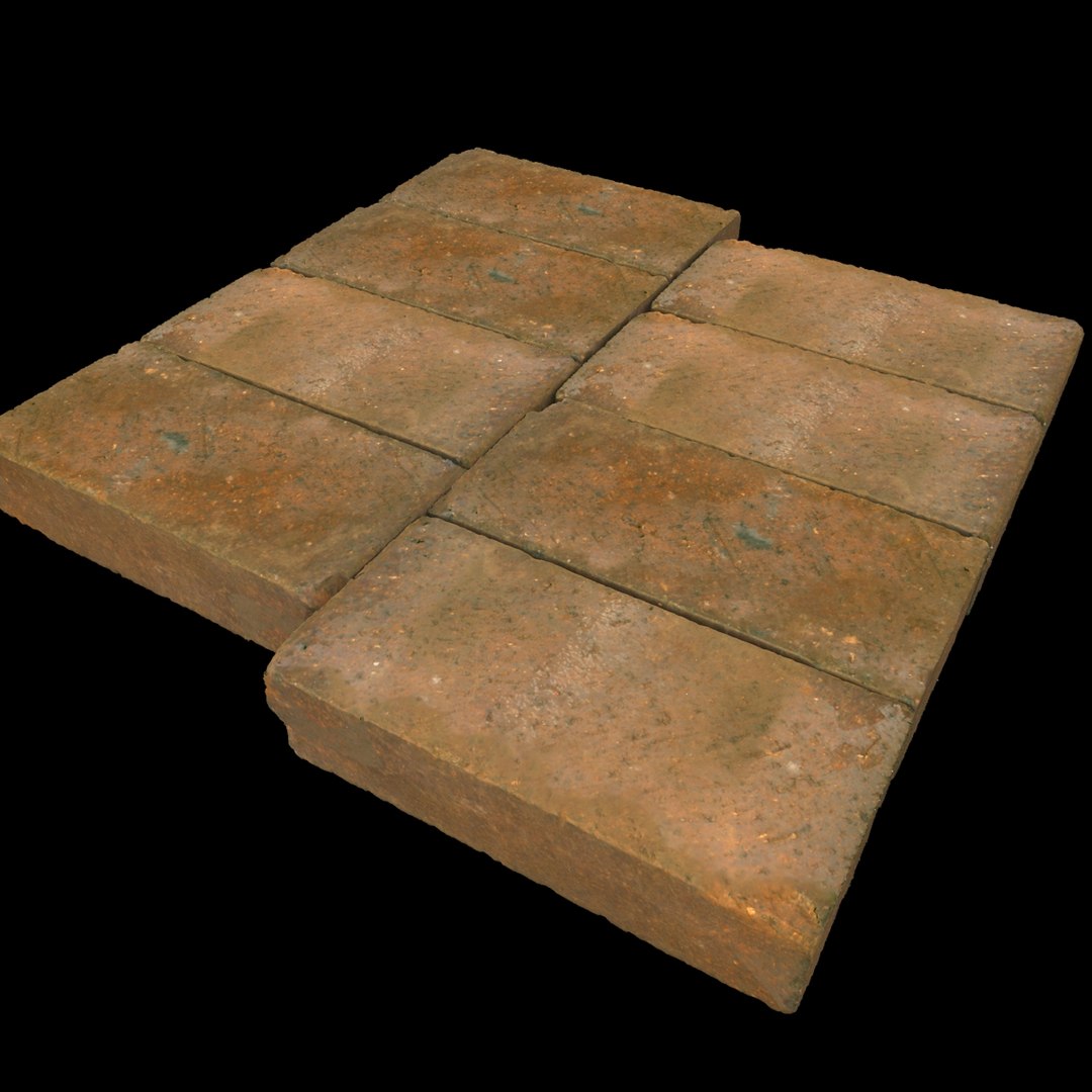 3d scanned brick model