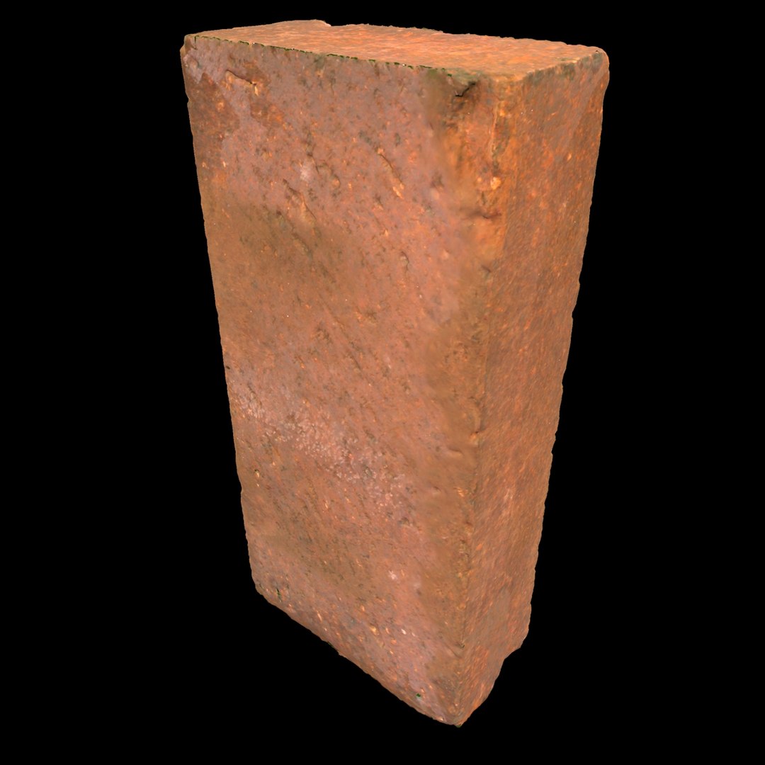 3d scanned brick model