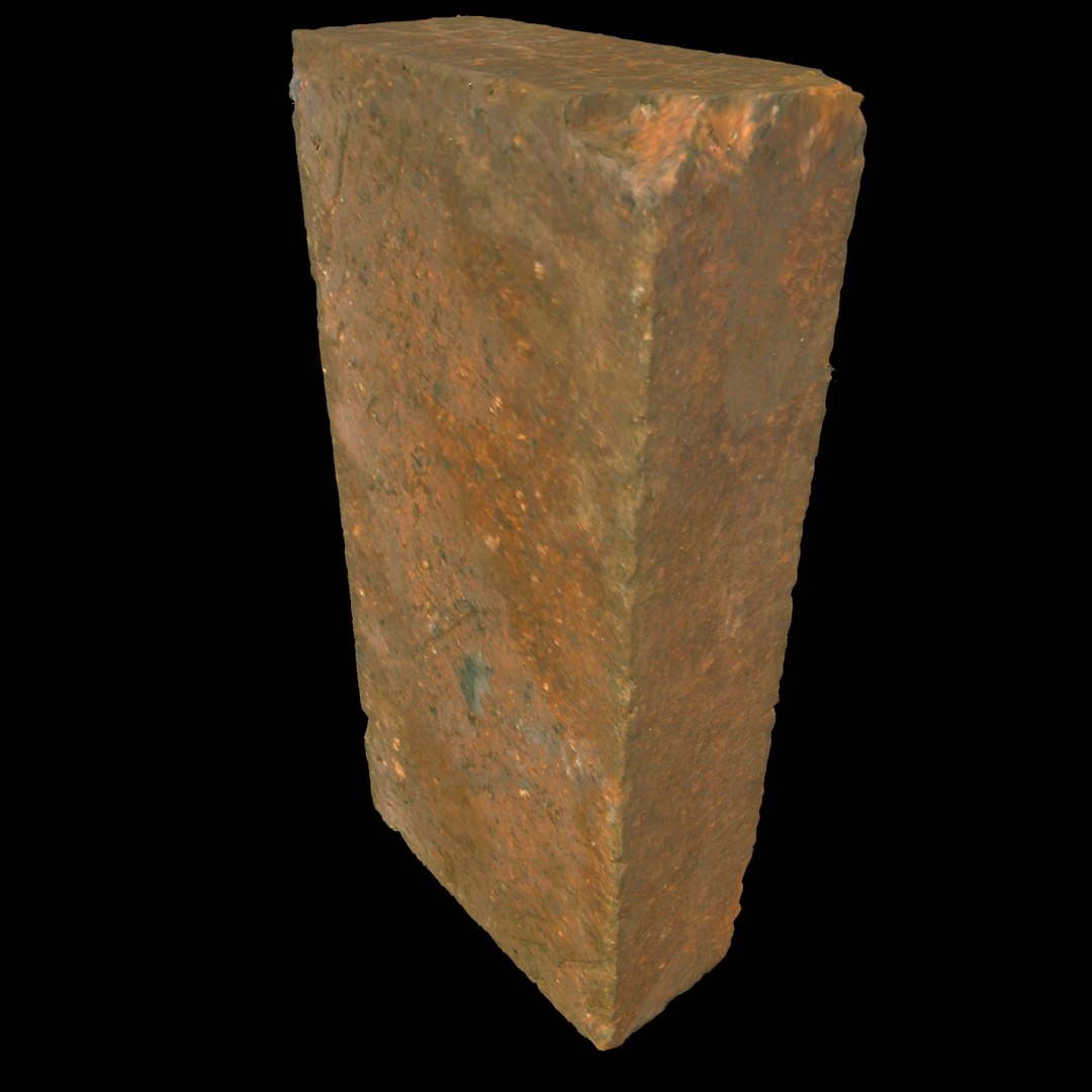 3d scanned brick model