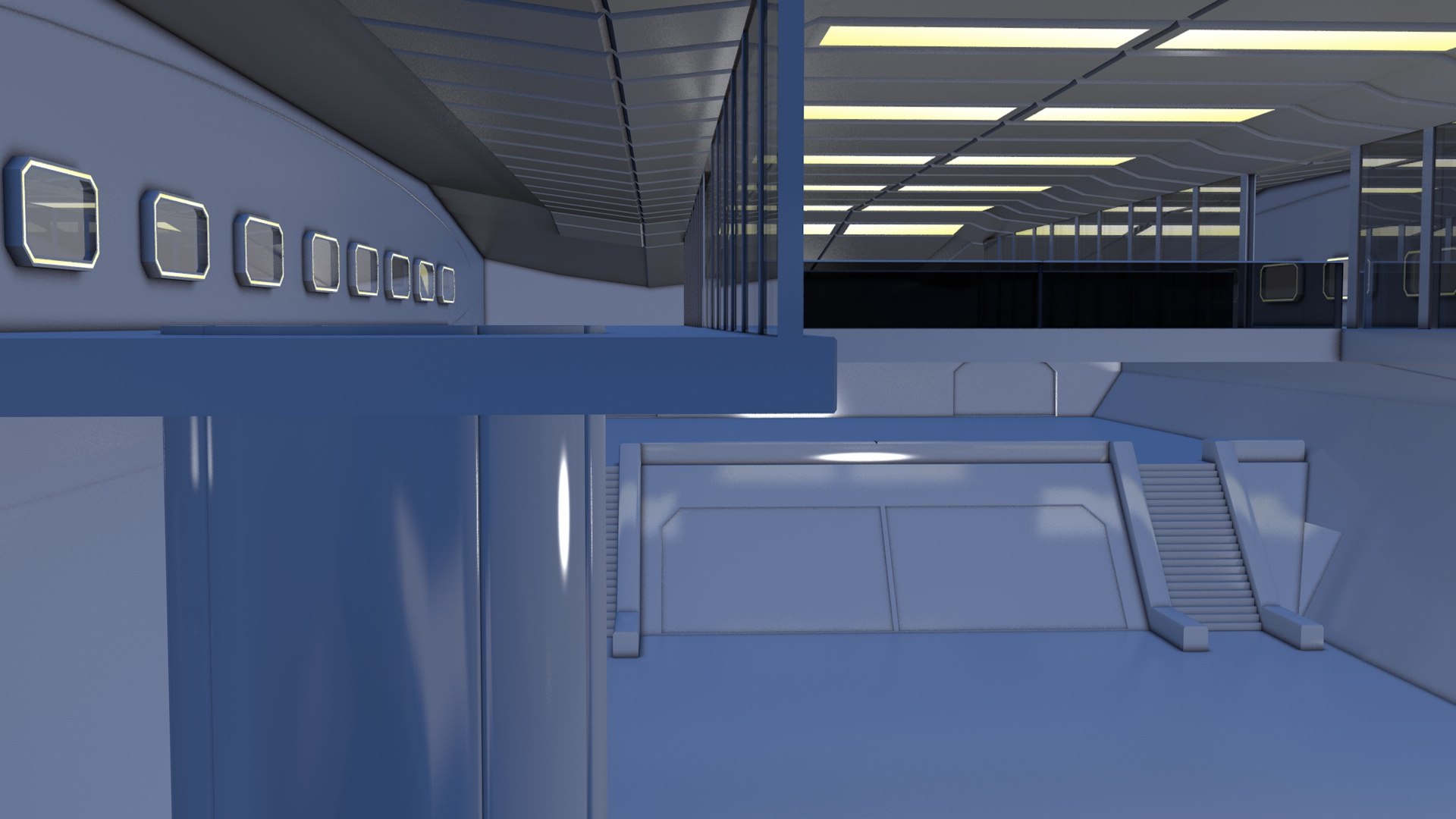 Aerodynamic Spacecraft 3D Model - TurboSquid 1311921