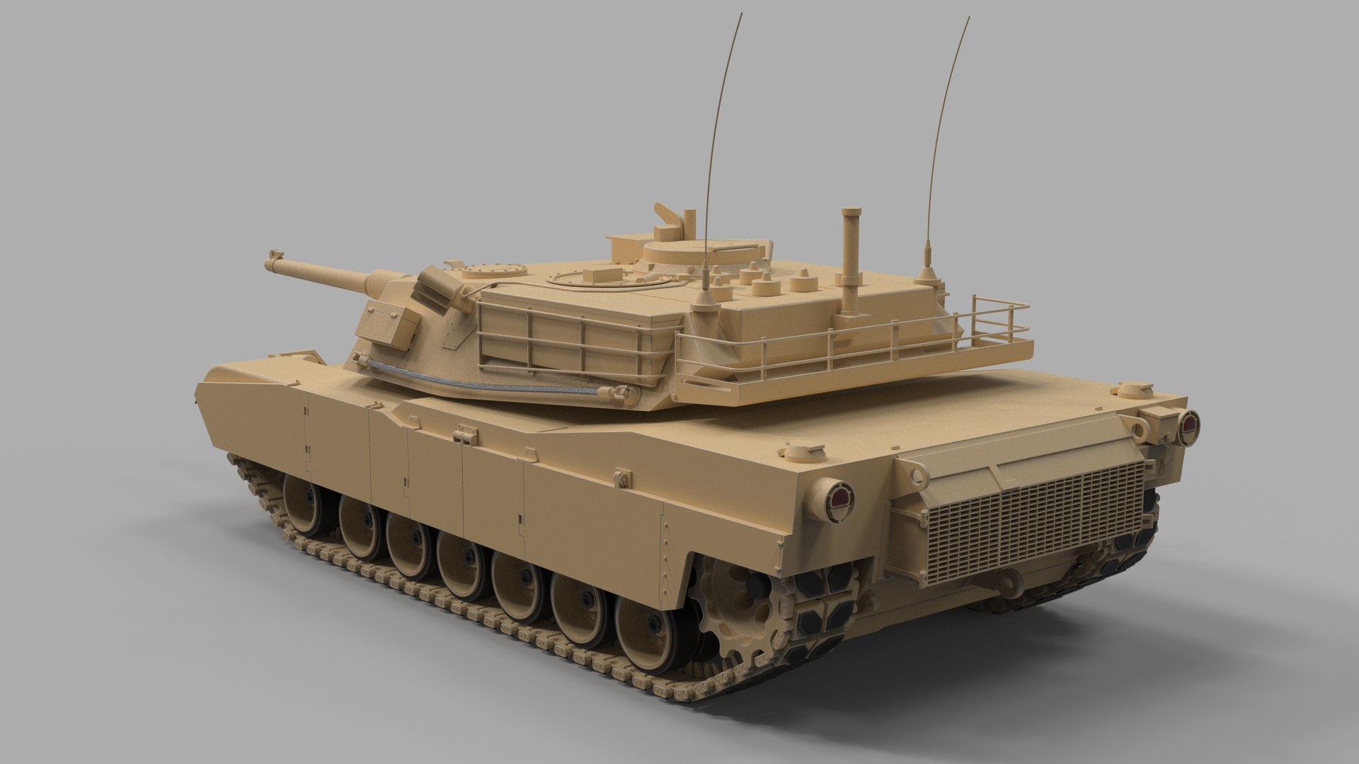 Tank 3D Model - TurboSquid 1908521