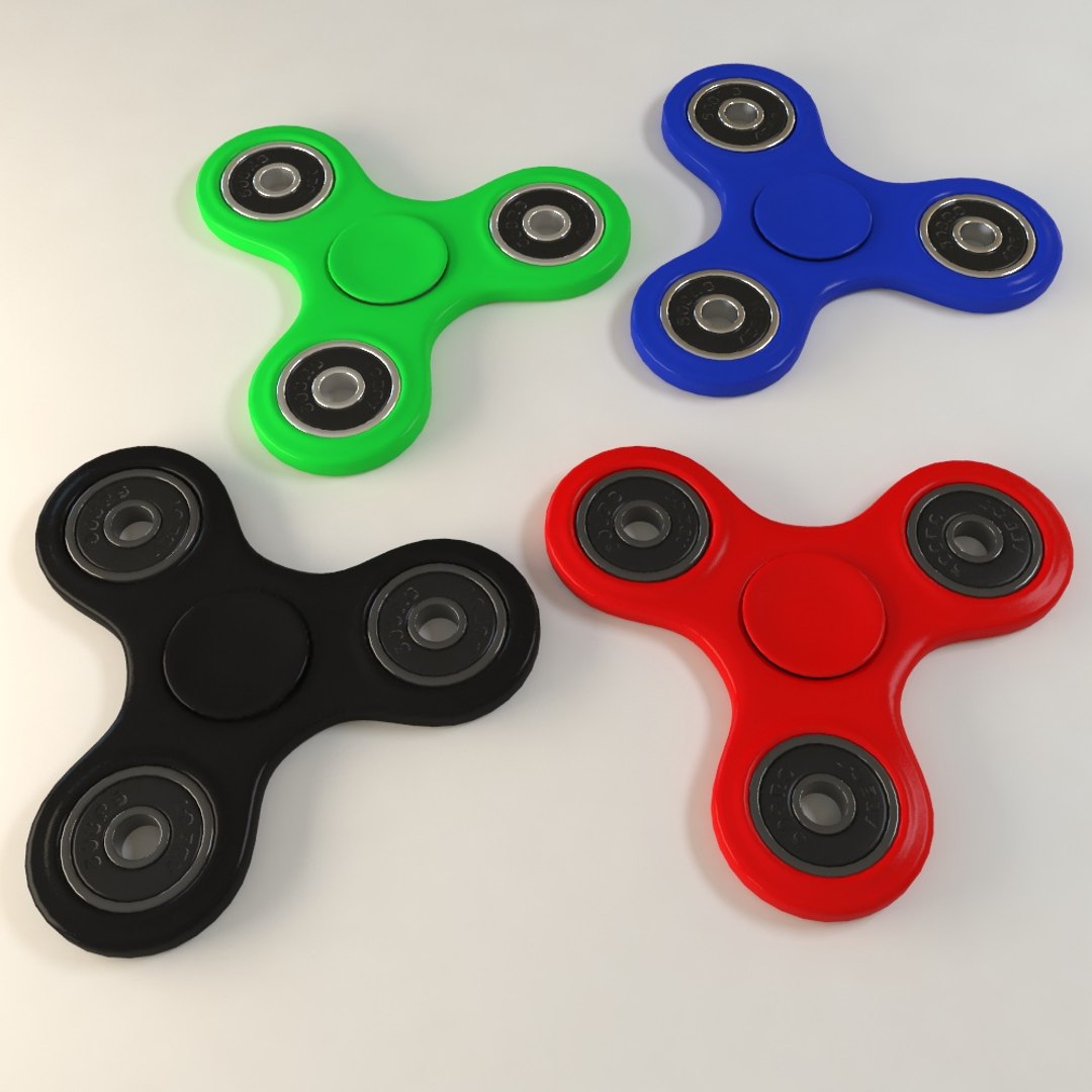 3D Fidget Spinner Model - TurboSquid 1167694