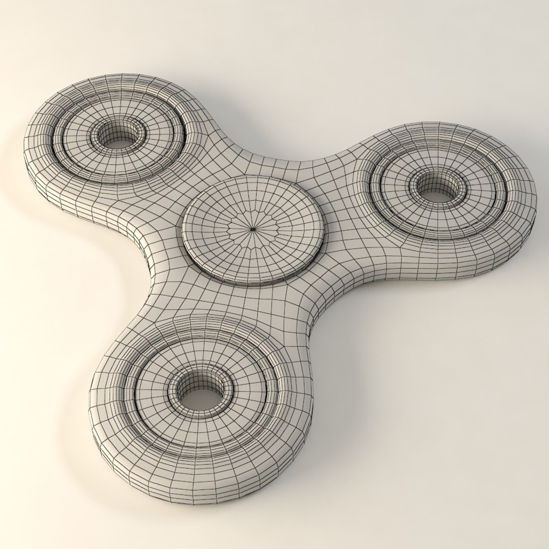 3D Fidget Spinner Model - TurboSquid 1167694