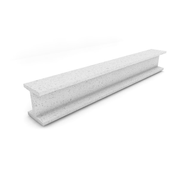 Concrete beam 3D model - TurboSquid 1382303