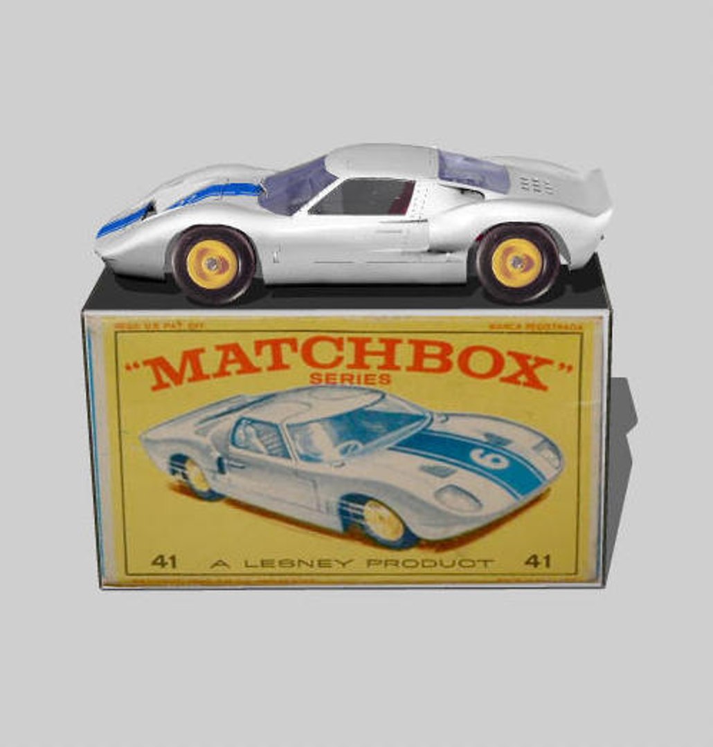 3d English Matchbox