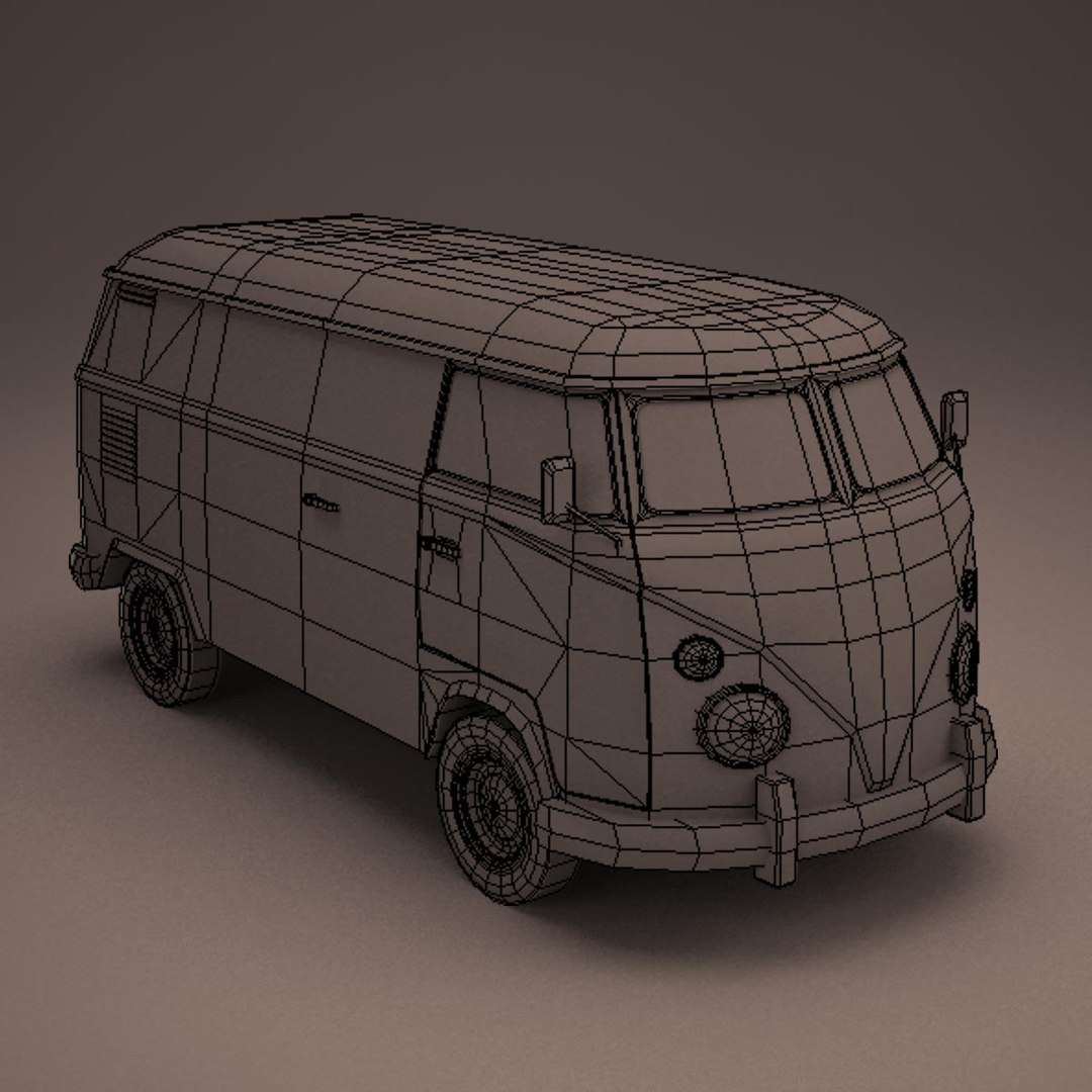 3d model standar van