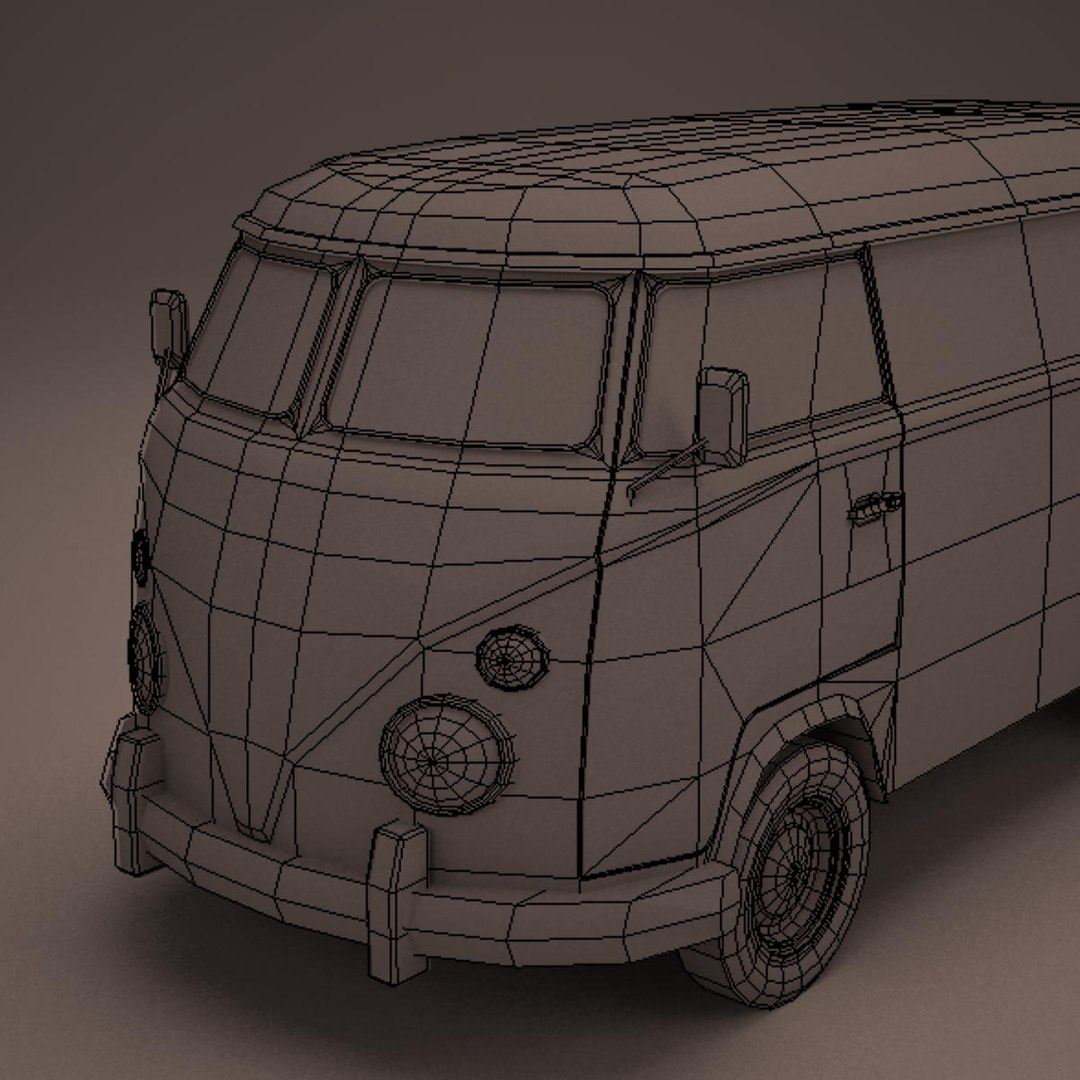 3d model standar van