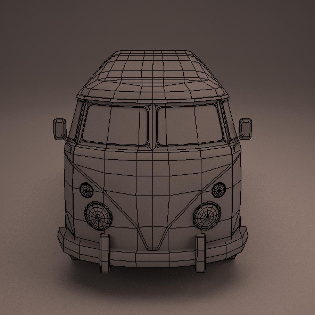 3d model standar van