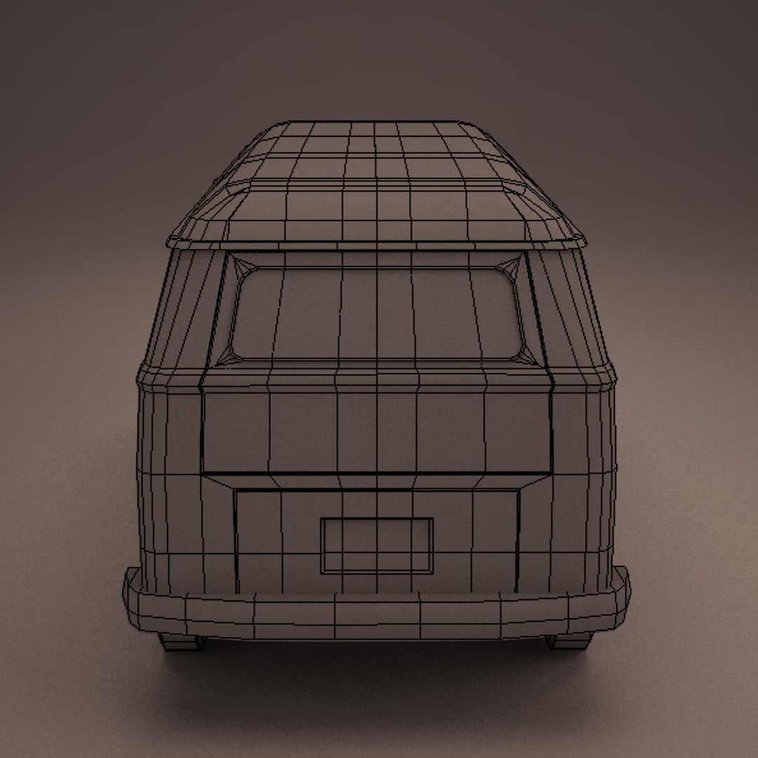 3d model standar van