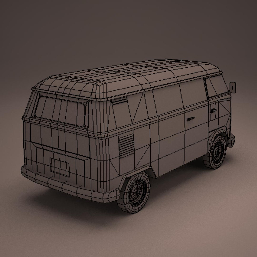 3d model standar van