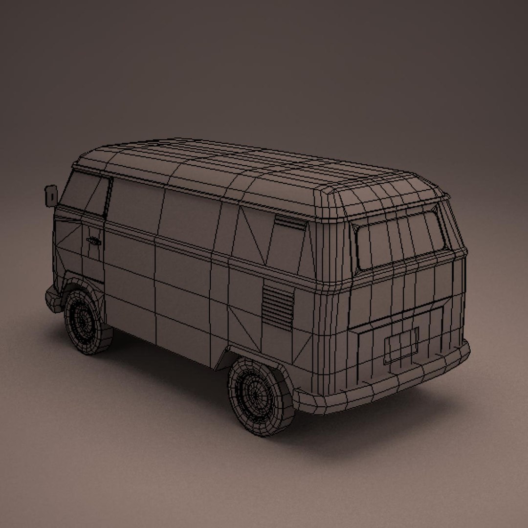 3d model standar van