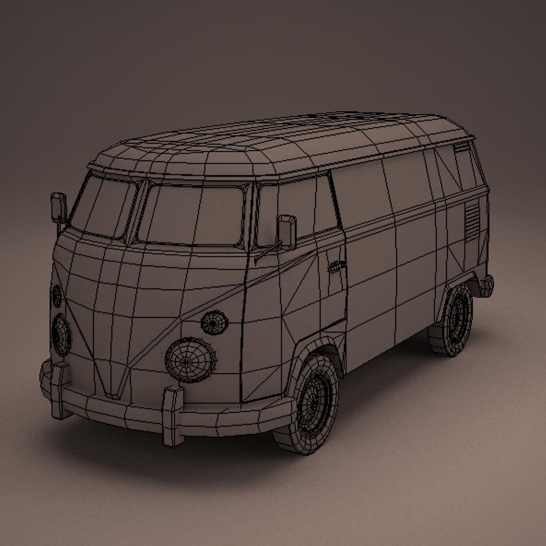 3d model standar van