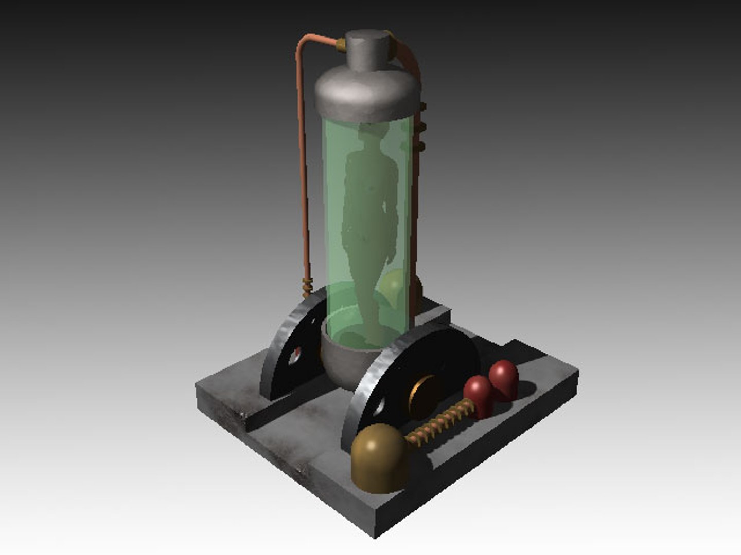 3d Sci-fi Cryogenic