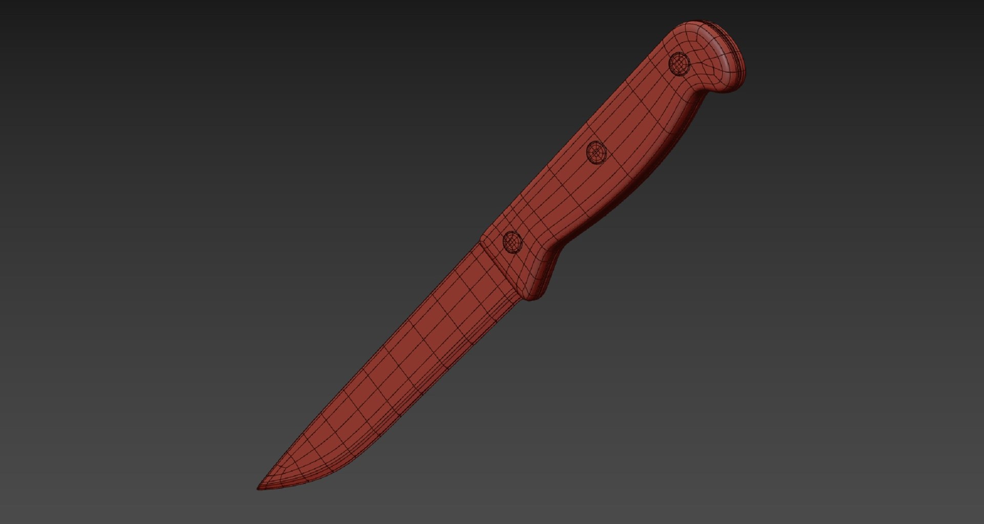 Small Kitchen Knife 3D Model - TurboSquid 1856115