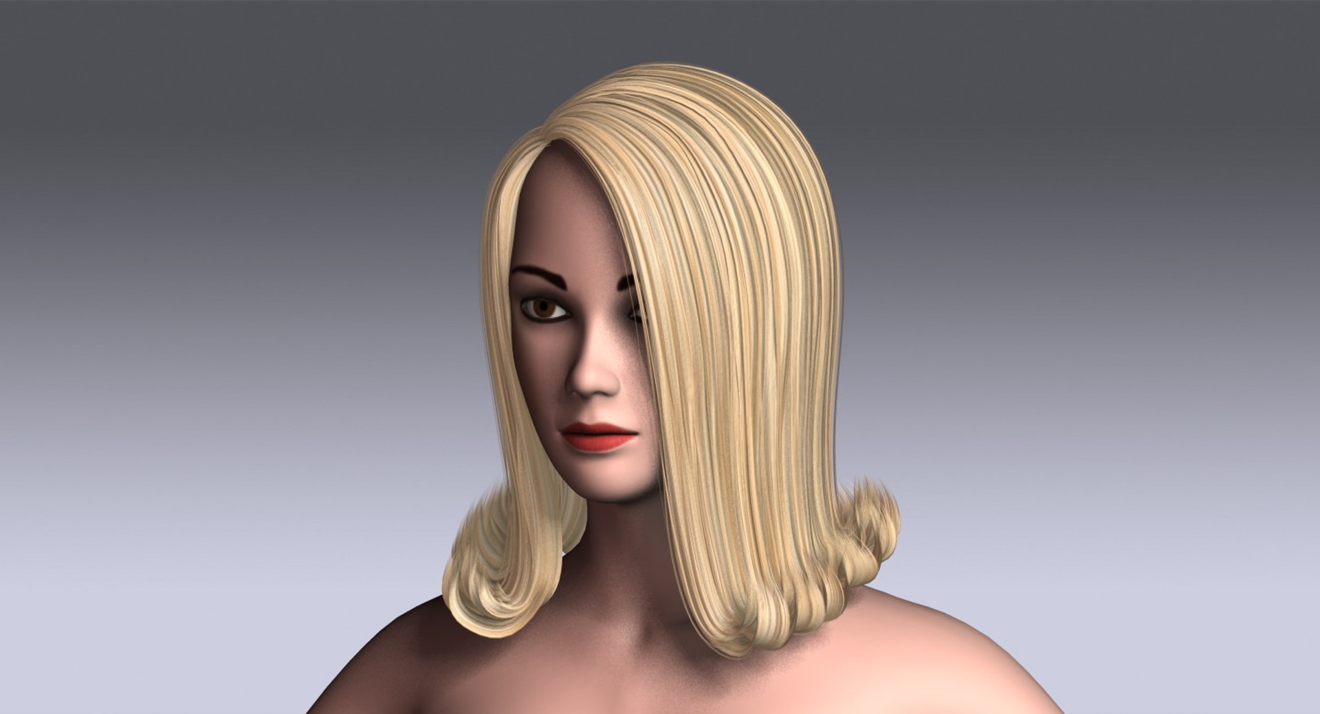 3D Hairstyle 1 Hair Model - TurboSquid 1158982