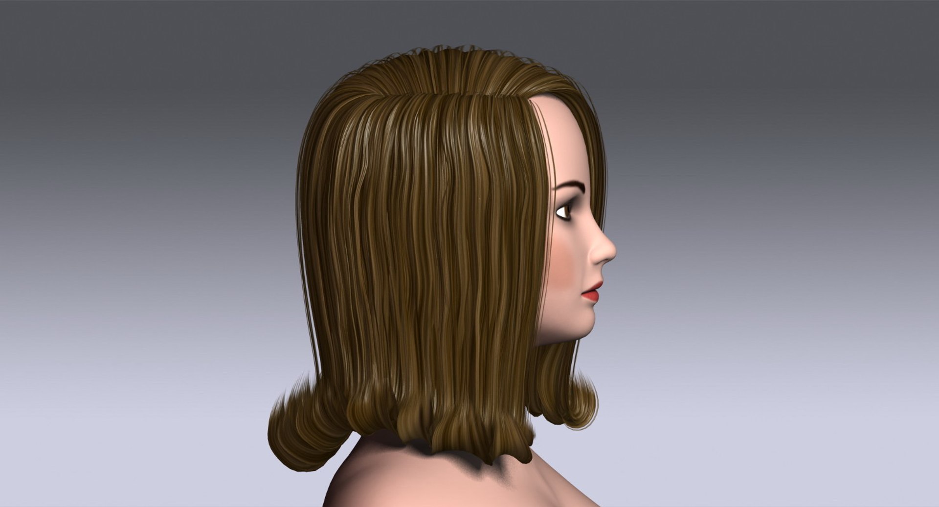 3D Hairstyle 1 Hair Model - TurboSquid 1158982