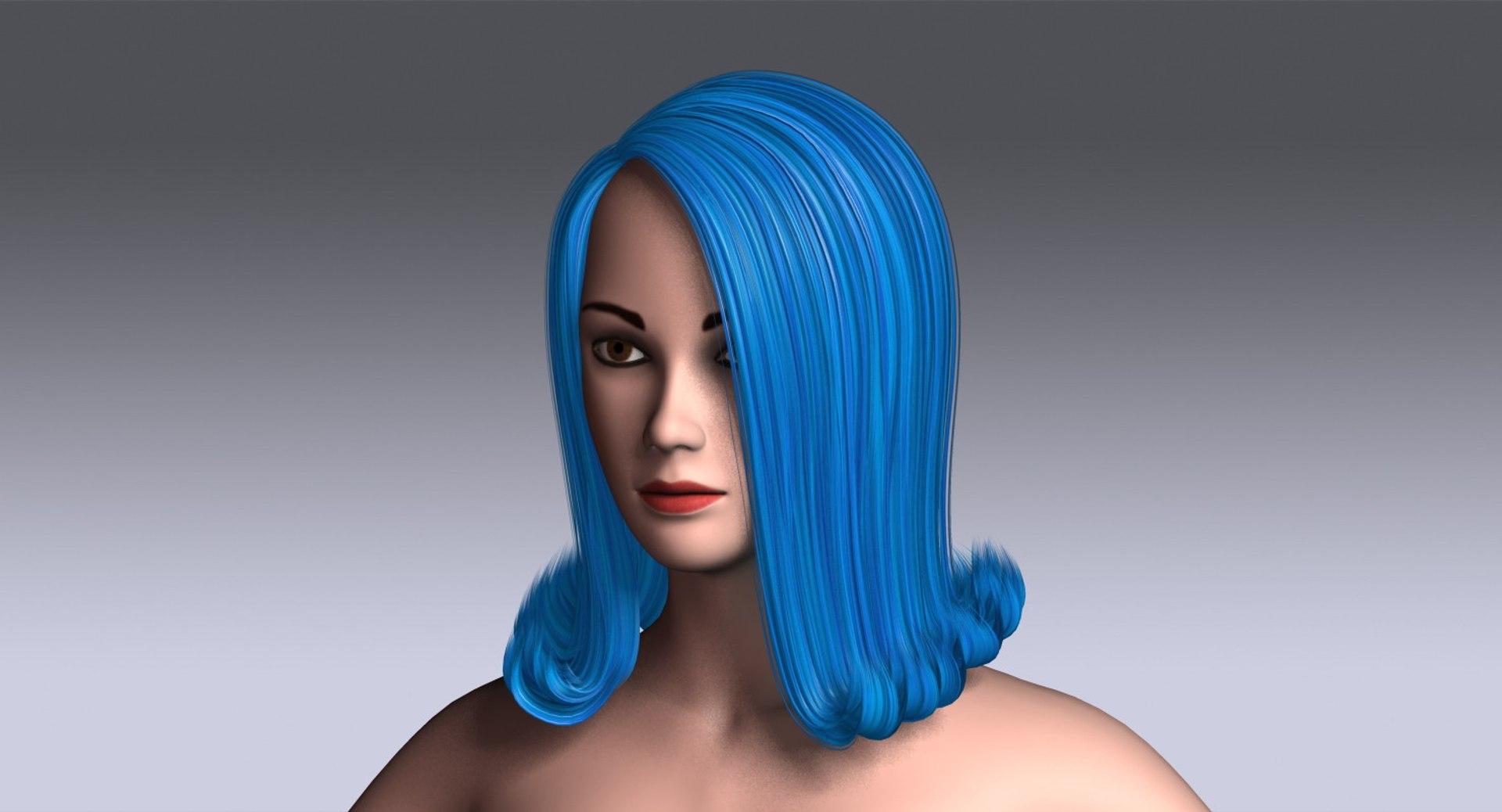 3D Hairstyle 1 Hair Model - TurboSquid 1158982