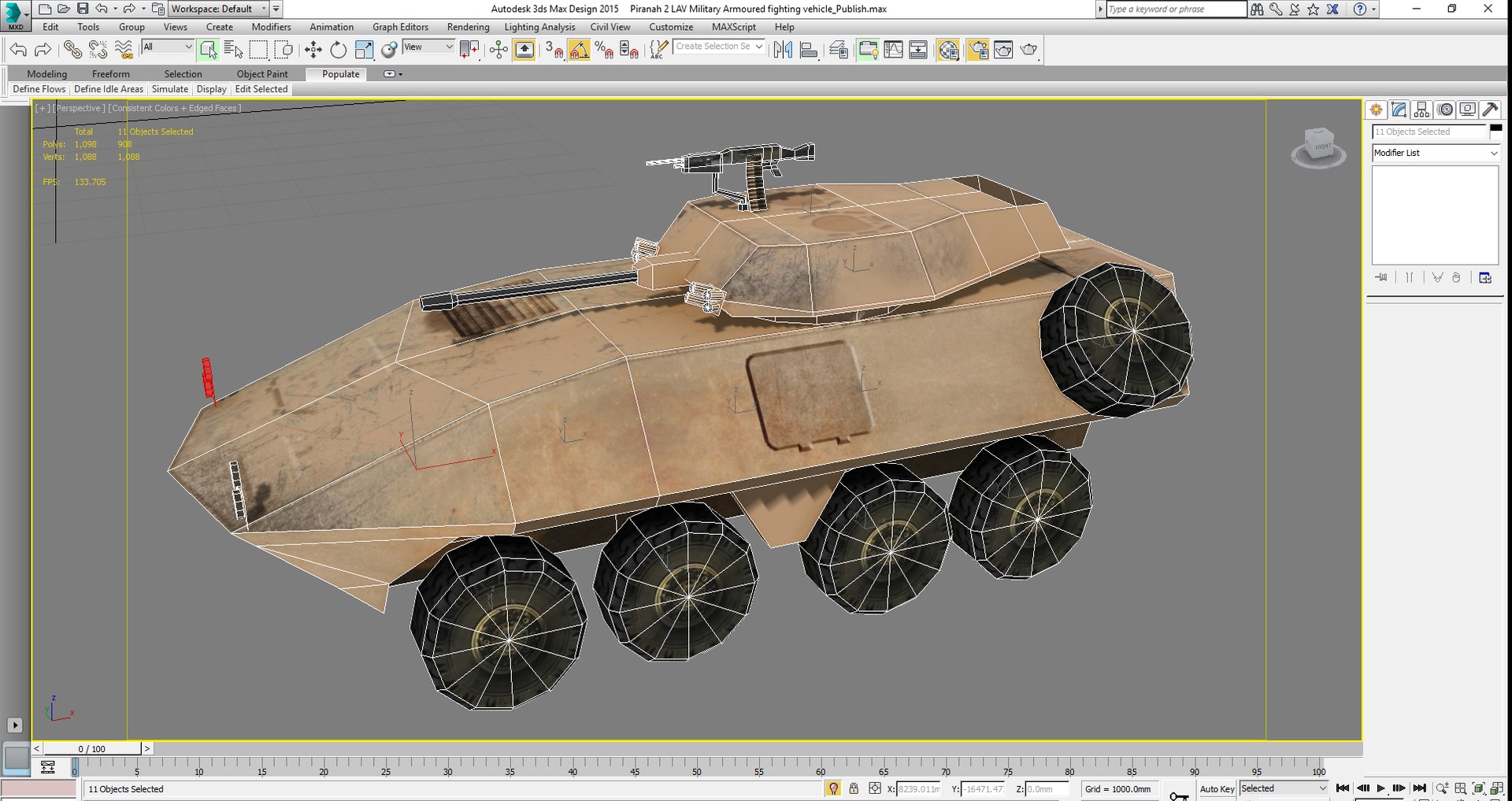 3d Model Lav Apc
