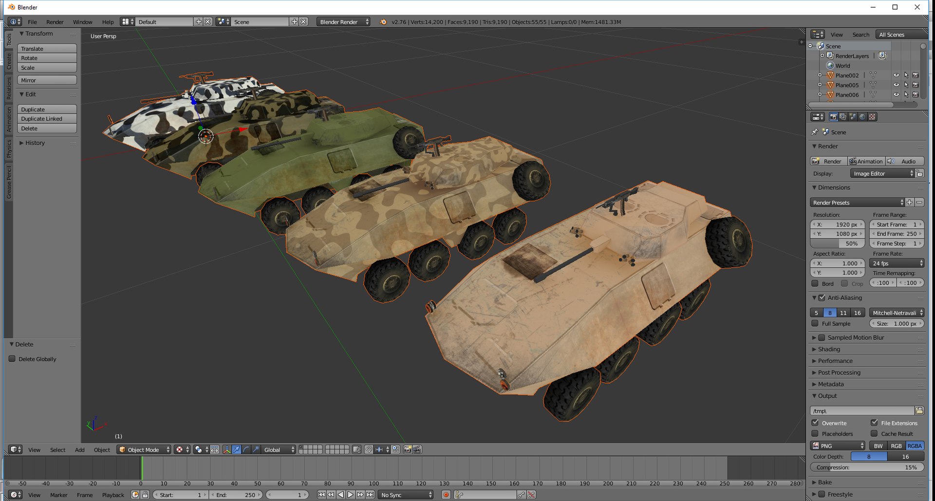 3d Model Lav Apc