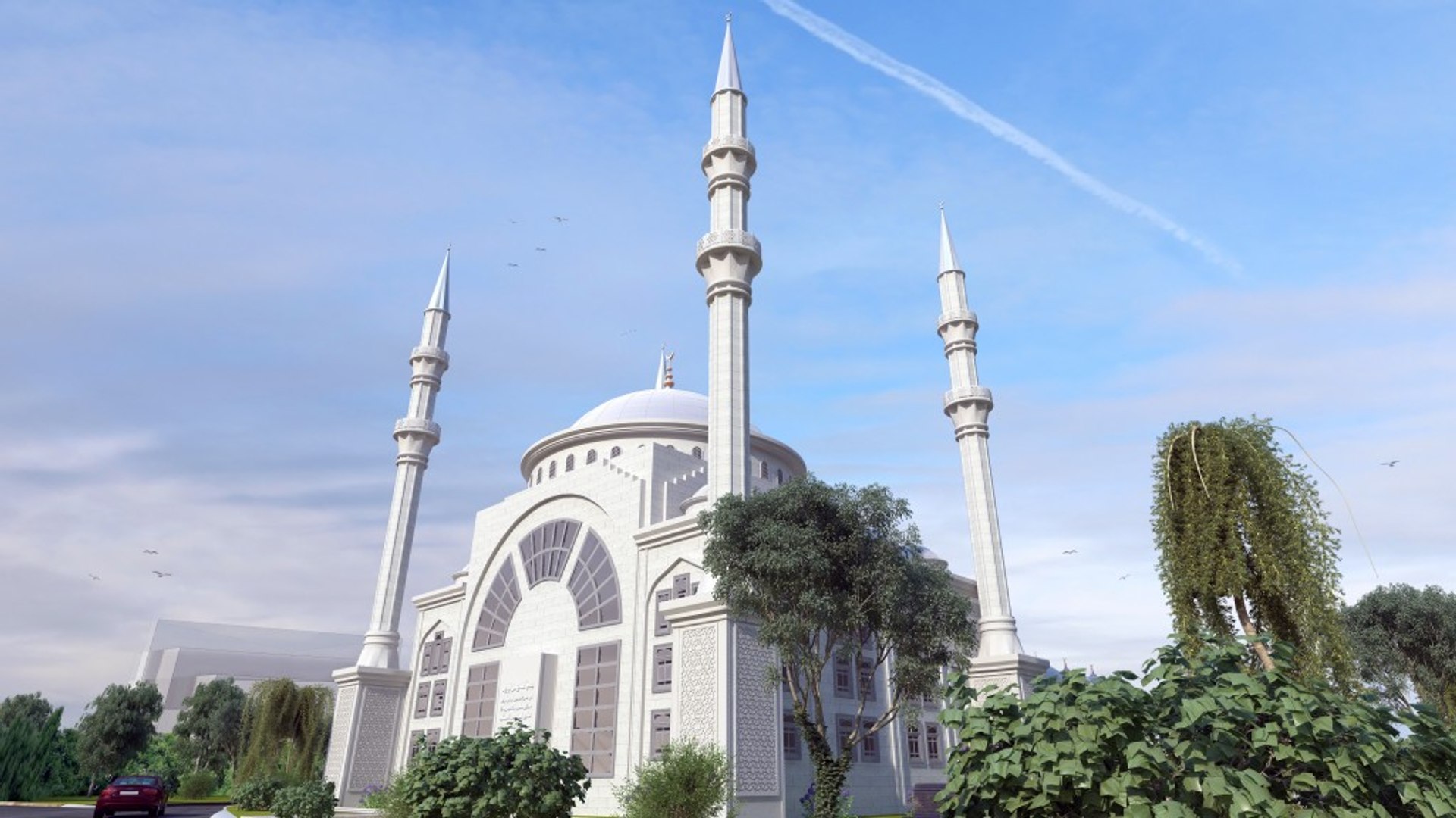Mosque 3d Max