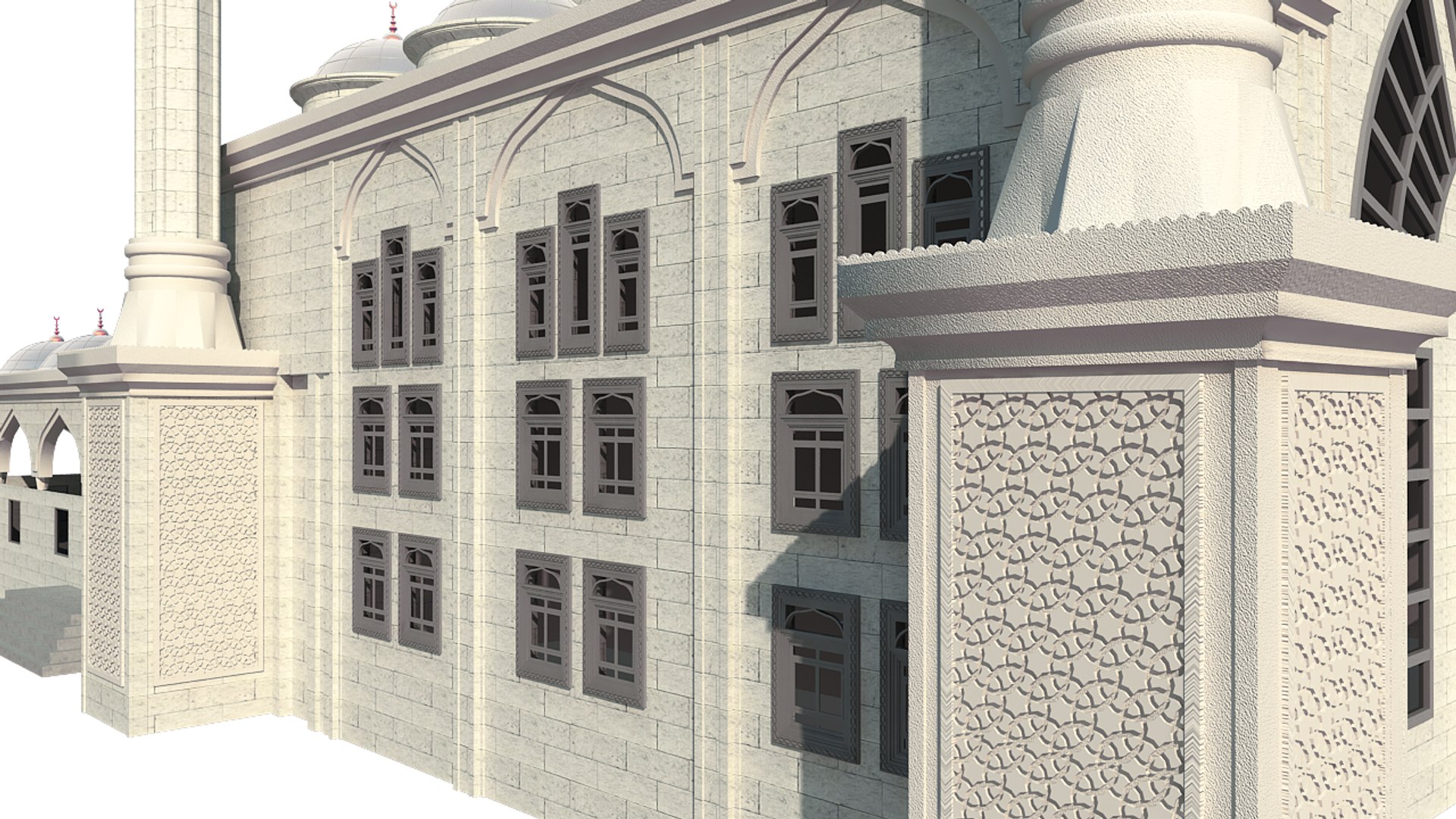 Mosque 3d Max