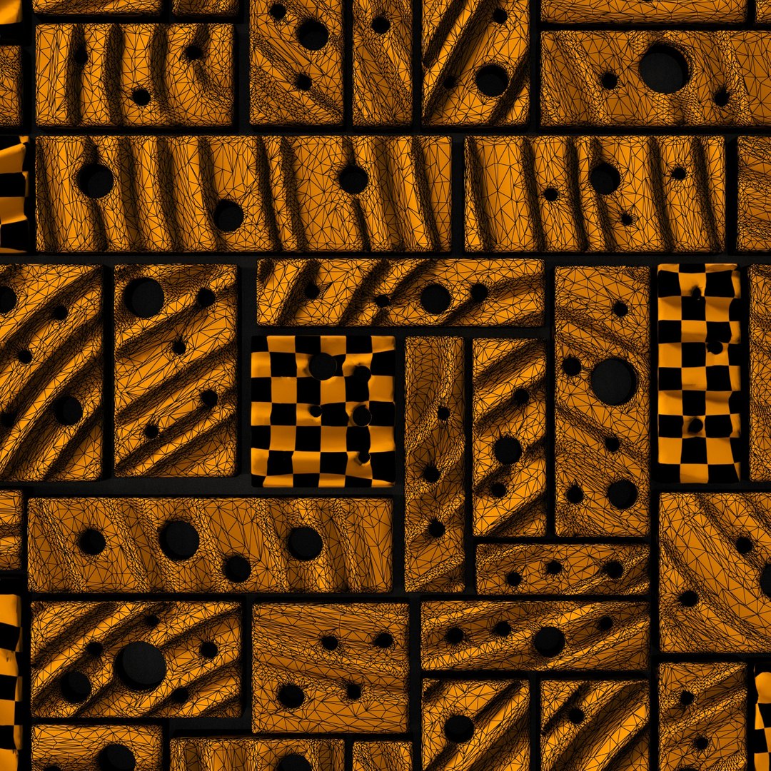 3D panel block stone - TurboSquid 1663523