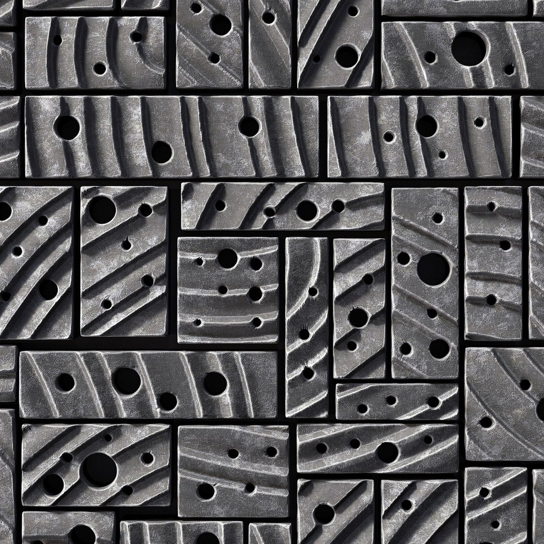 3D panel block stone - TurboSquid 1663523