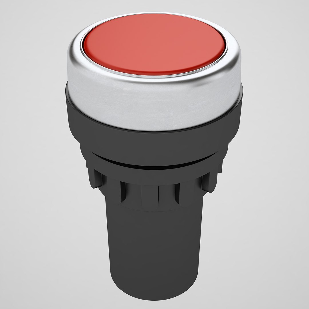 3D Industrial Button - TurboSquid 1297970