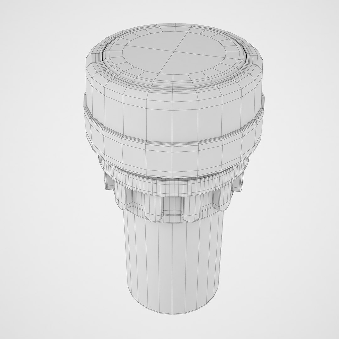 3D Industrial Button - TurboSquid 1297970