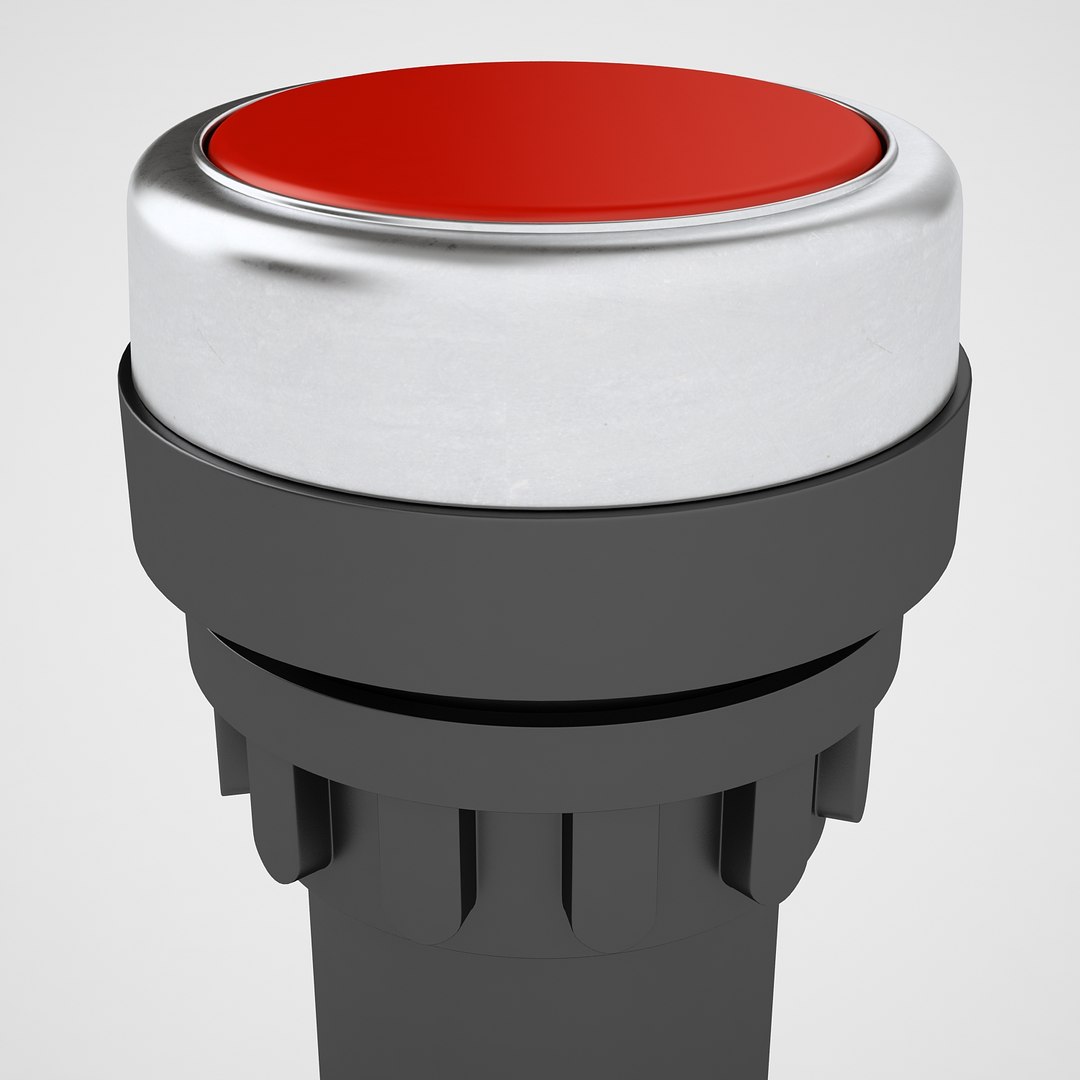 3D Industrial Button - TurboSquid 1297970