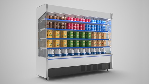 3D Interior And Exterior Grocery Store model - TurboSquid 1767176