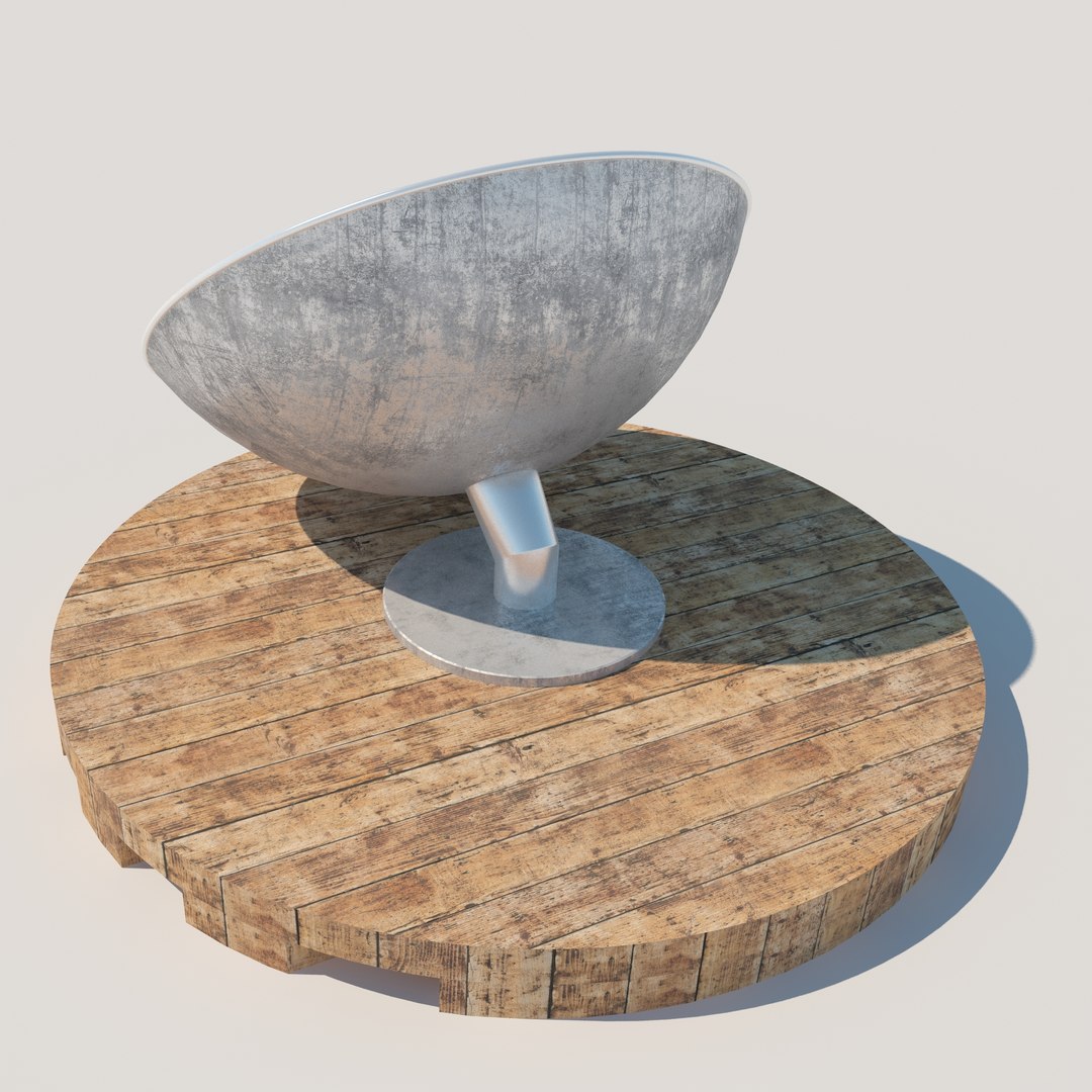3D wobble dish model - TurboSquid 1269507