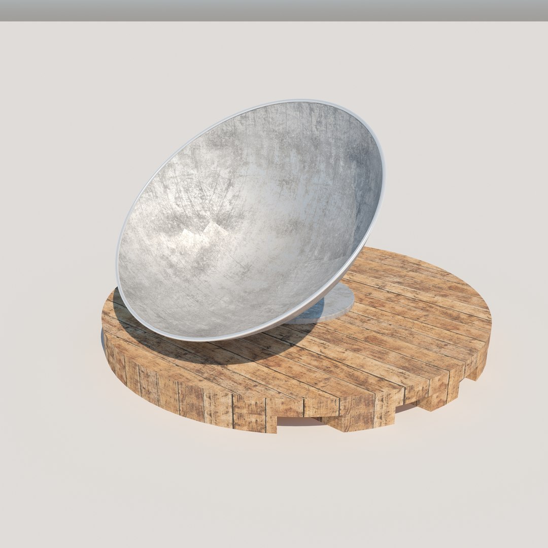 3D wobble dish model - TurboSquid 1269507