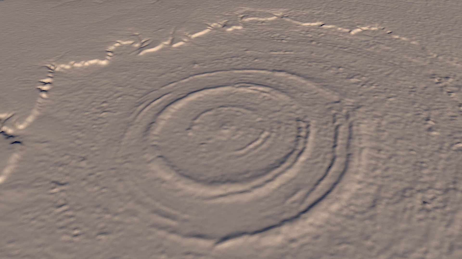3D Richat Structure Adrar Plateau Mauritania - TurboSquid 1986575