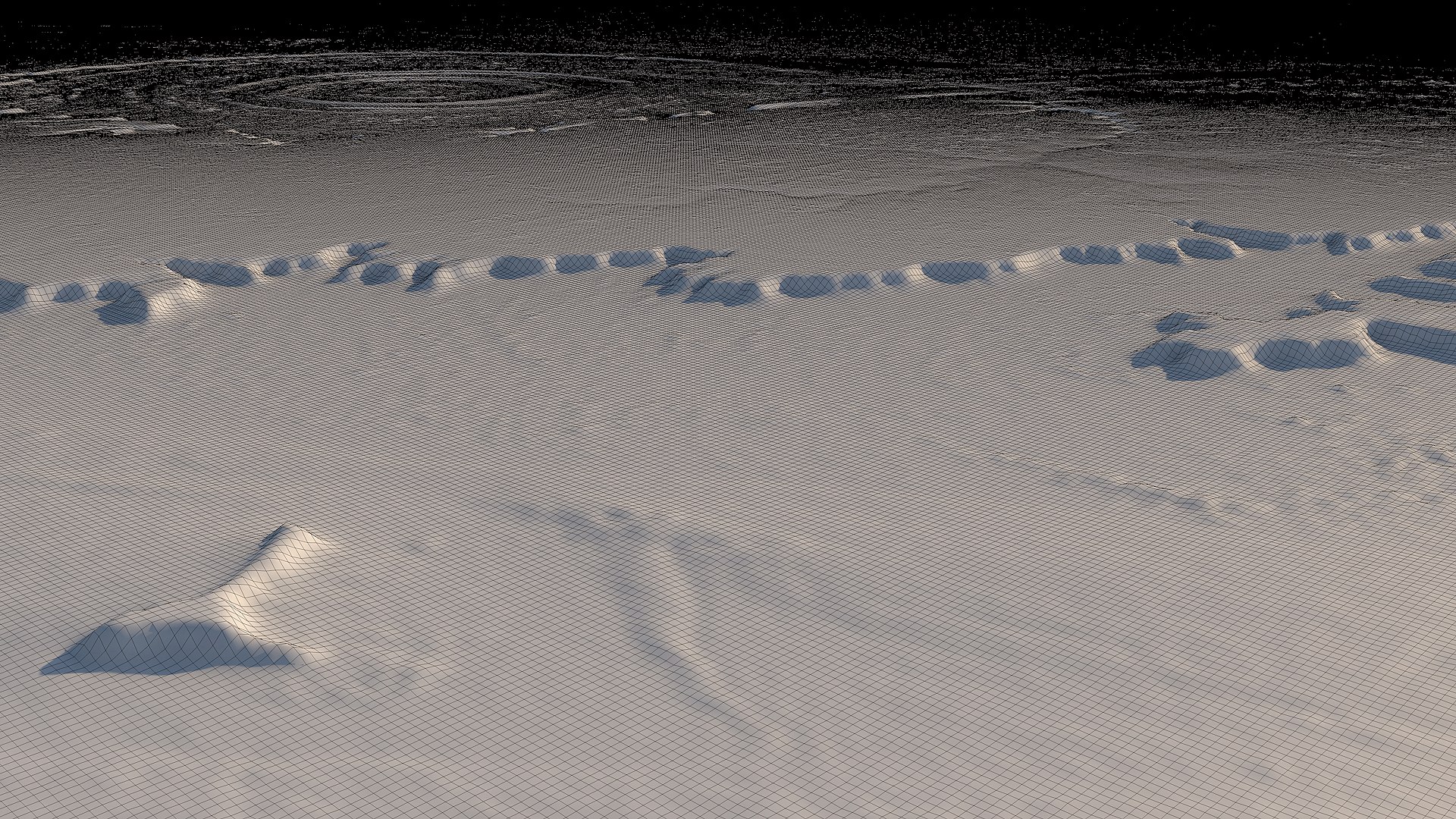 3D Richat Structure Adrar Plateau Mauritania - TurboSquid 1986575