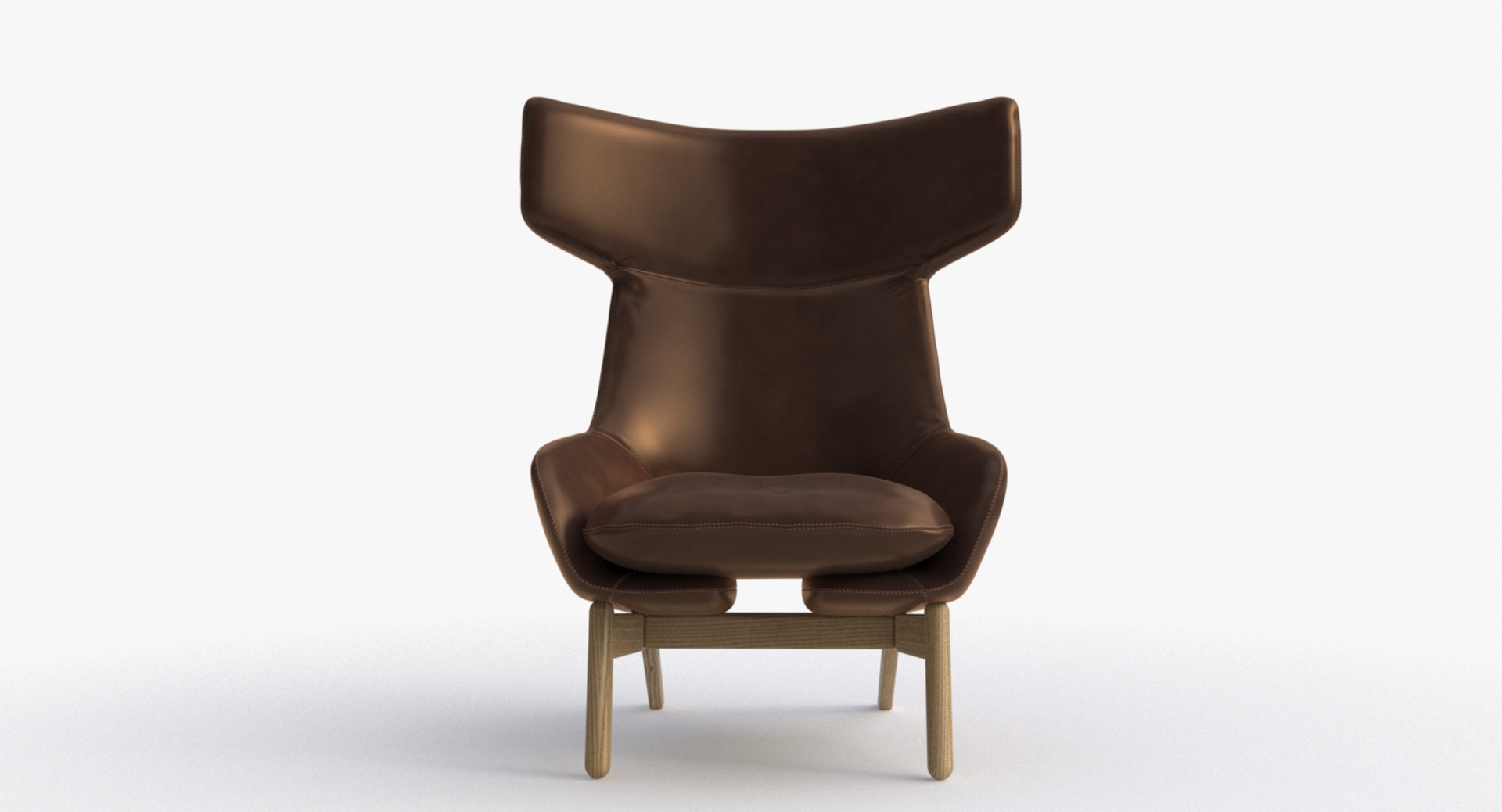 3d Model Artifort Kalm Lounge Chair