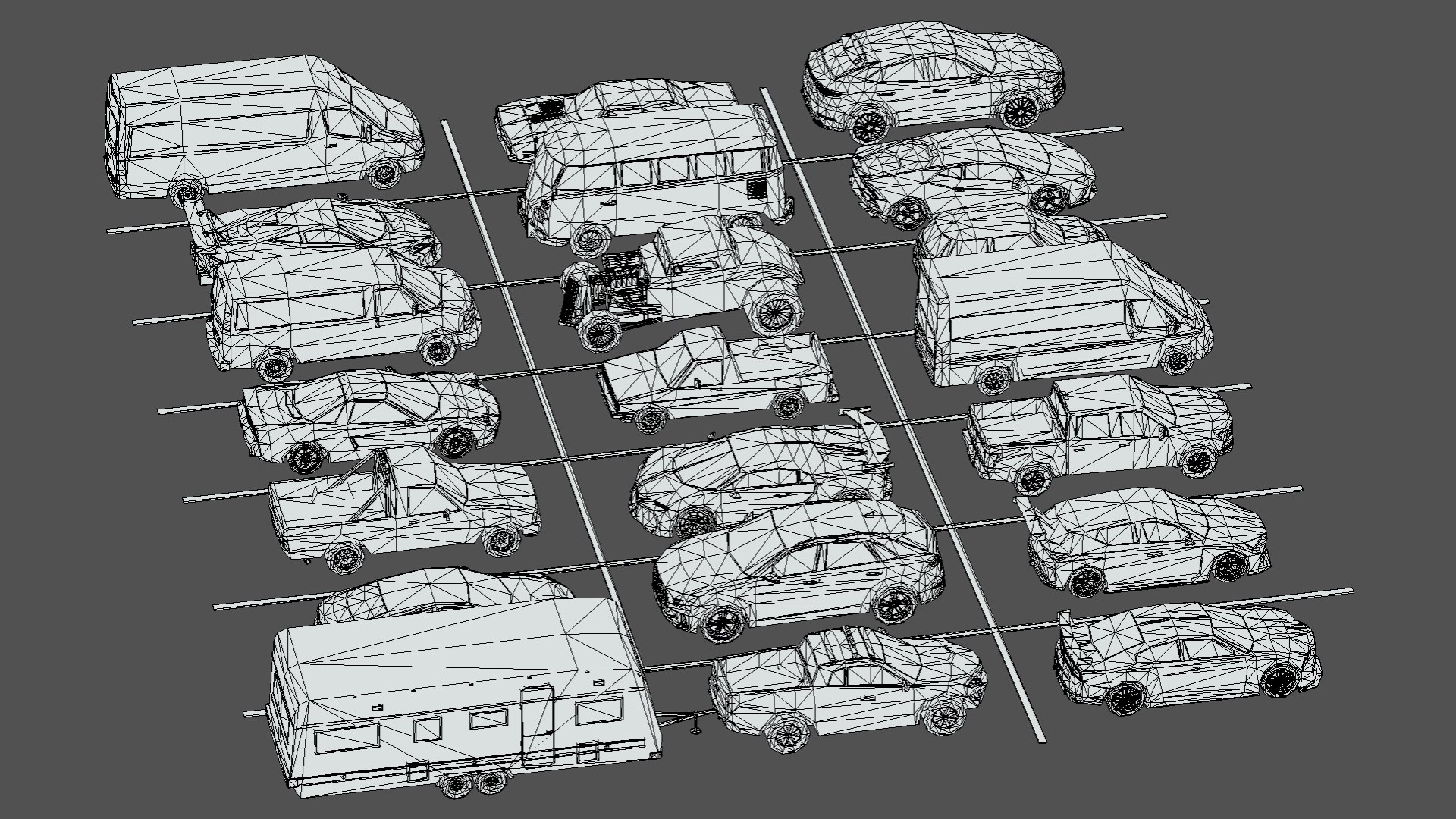 3D Low- Poly Cars Pack - TurboSquid 2164508