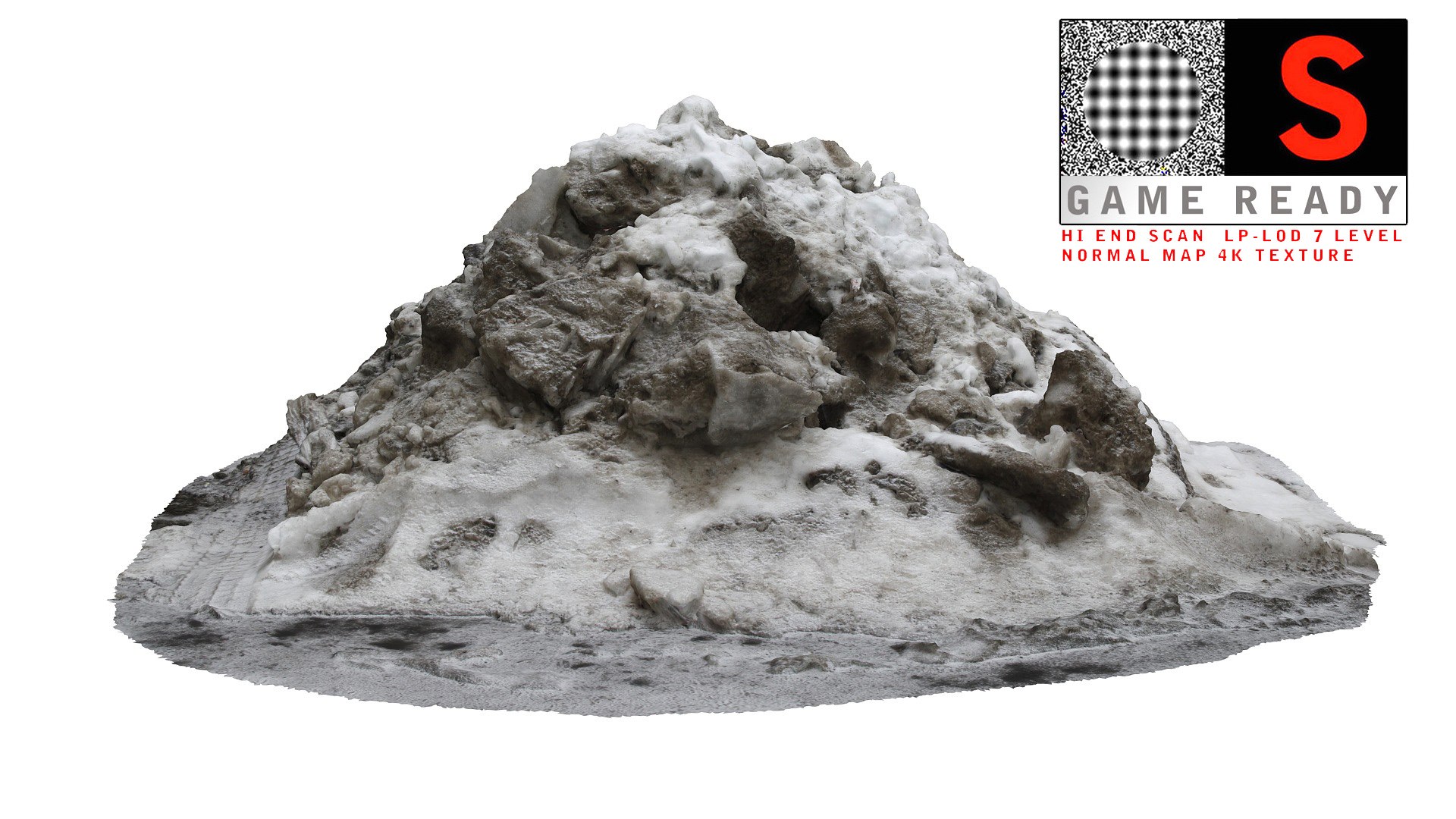 3ds Max Scan Snow