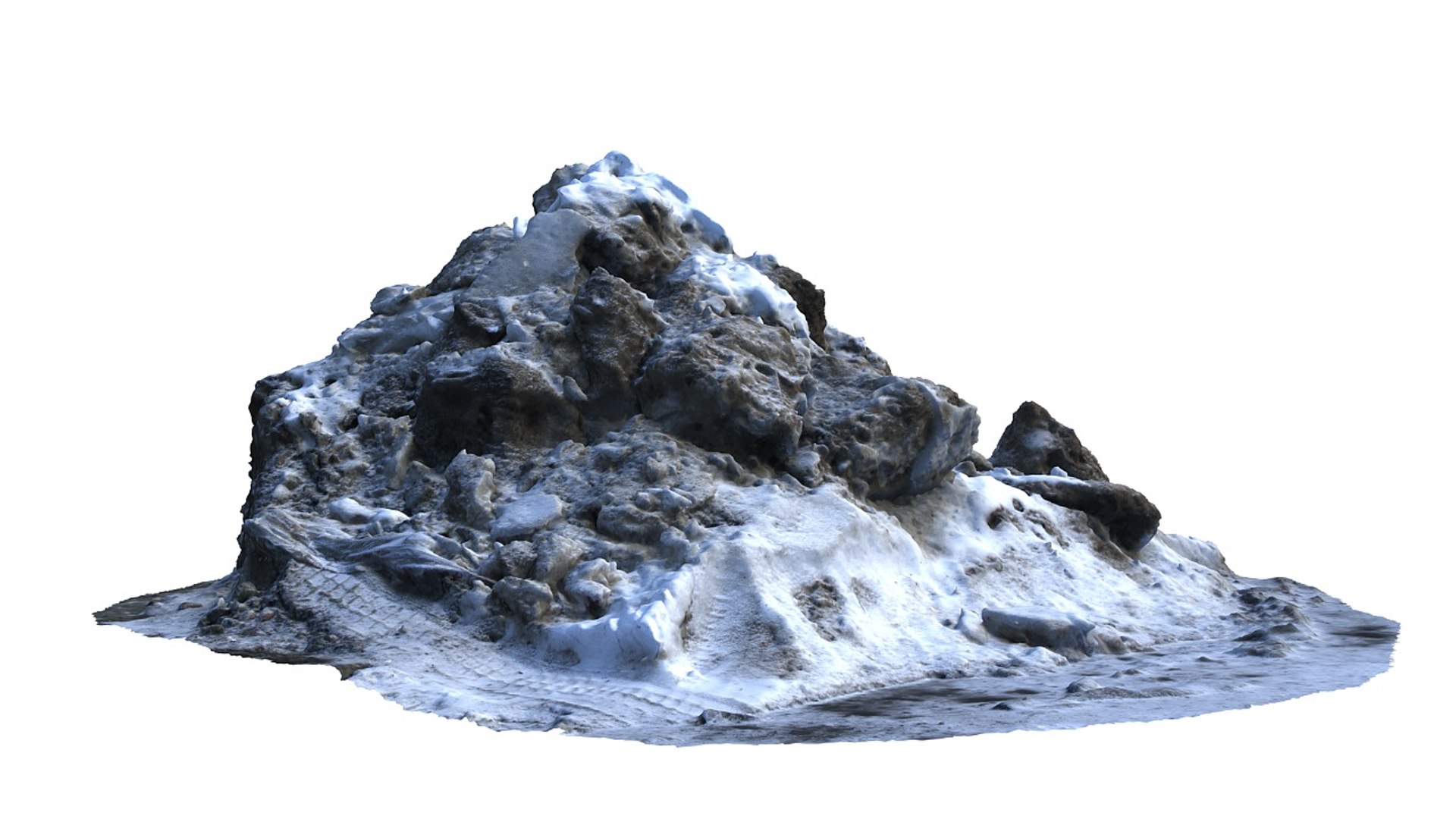 3ds Max Scan Snow