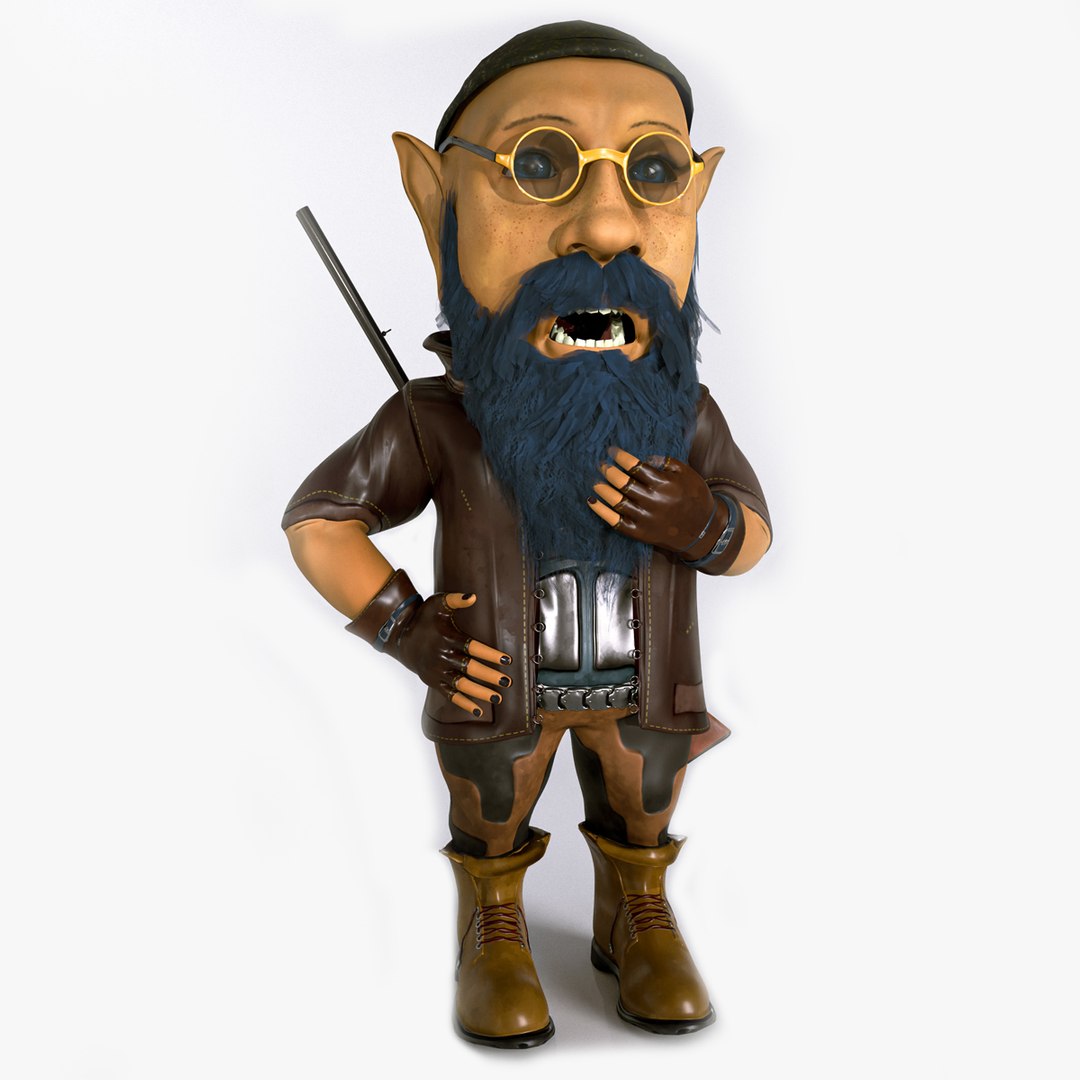 Stylized Dwarf 3D model - TurboSquid 2067749