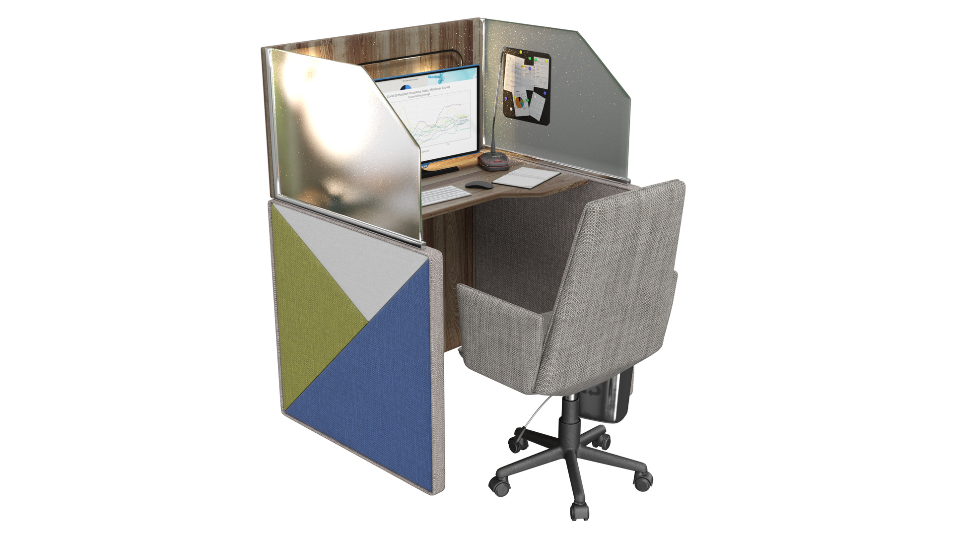 3D Center Workplace 5 - TurboSquid 1709894