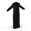 Traditional Arab Ladies Dress 3d Model