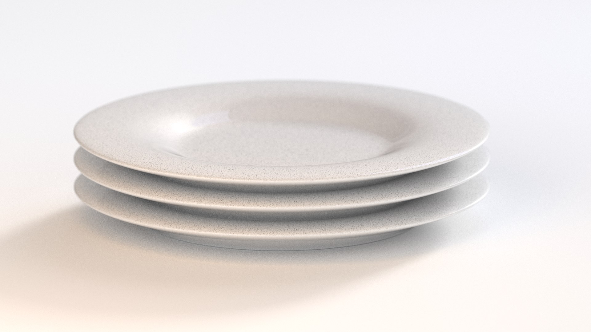 Plate Food 3d Model