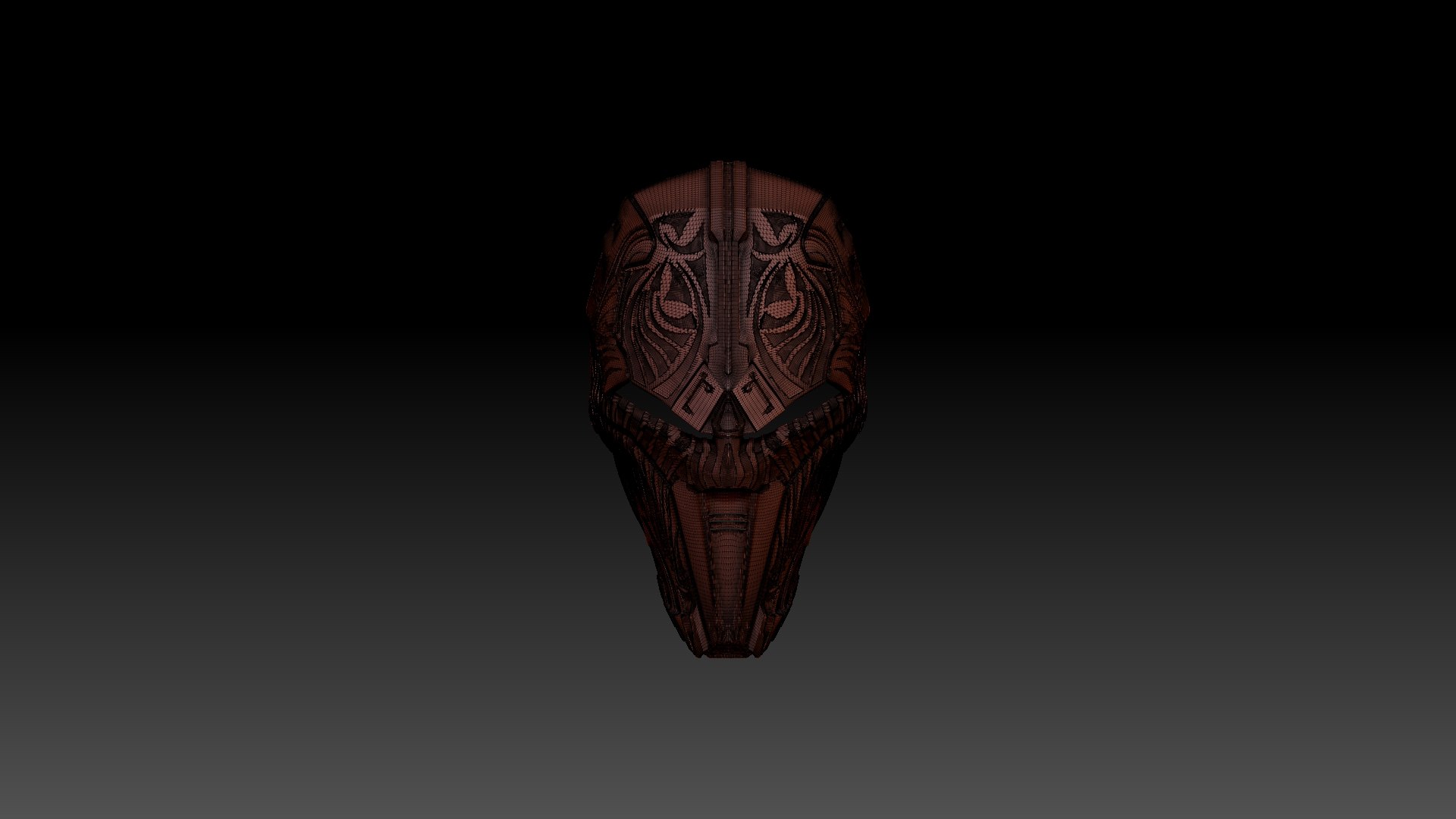 Star Wars Syth Acolite Mask For Print Model - TurboSquid 2118362
