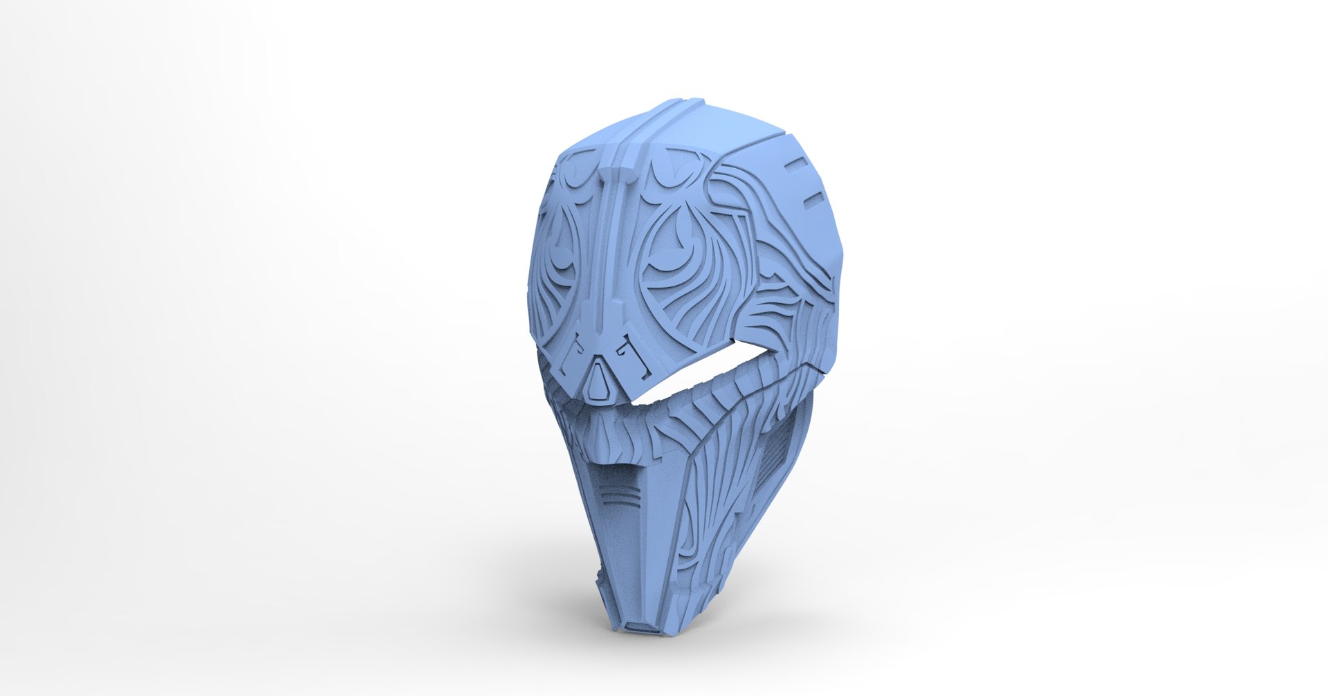 Star Wars Syth Acolite Mask For Print Model - TurboSquid 2118362