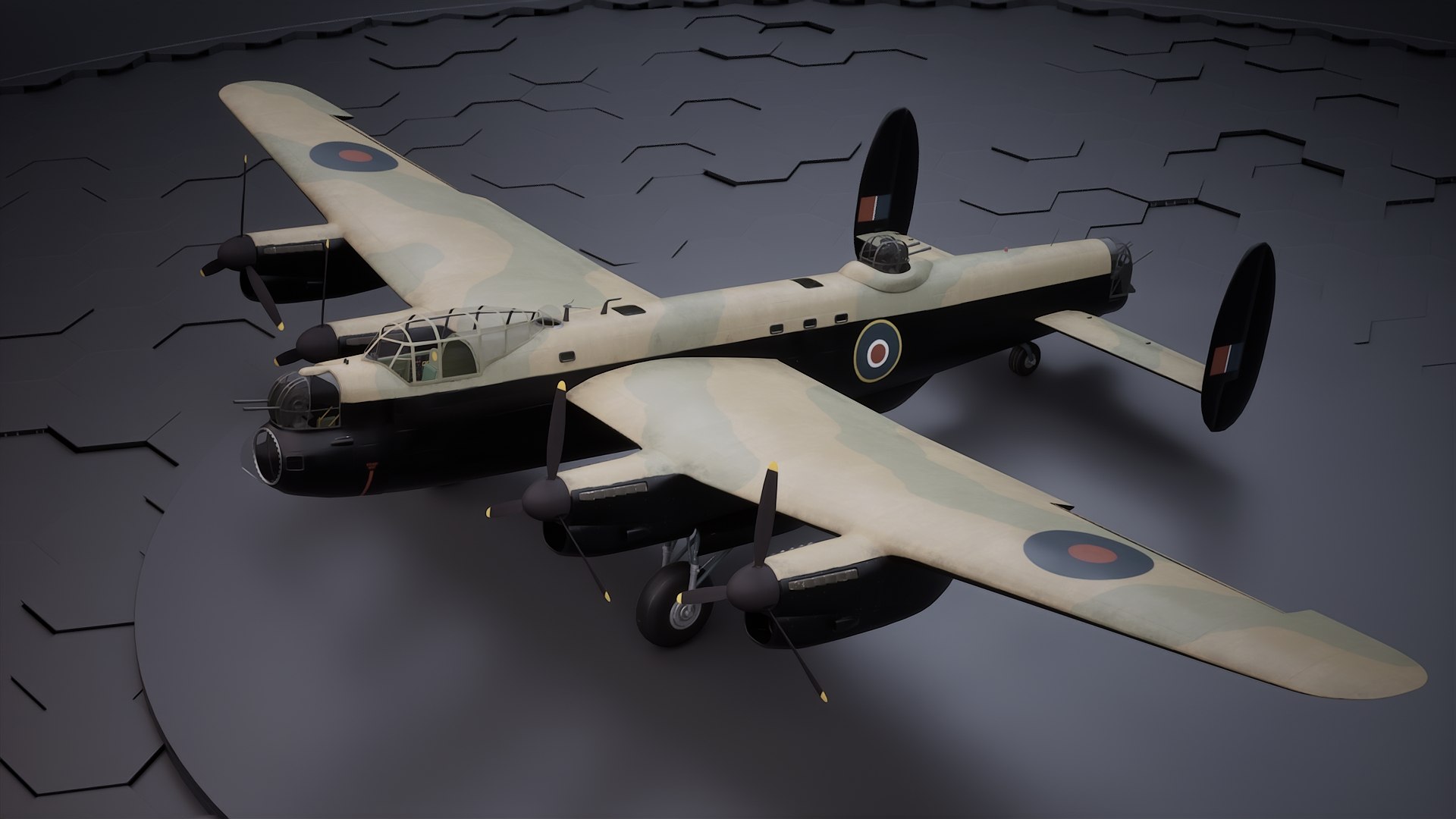 Avro Lancaster 3D Model - TurboSquid 2366612