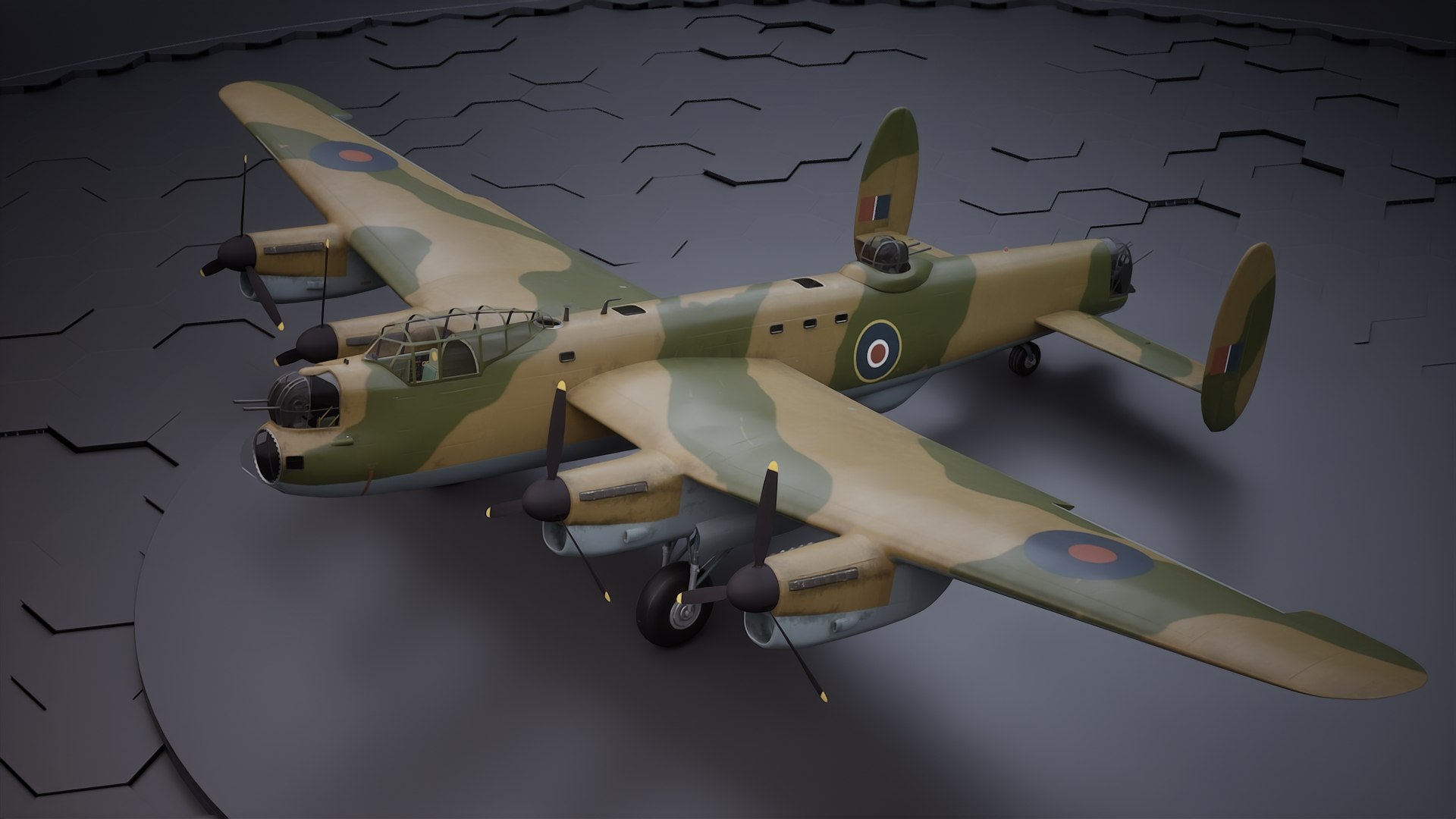 Avro Lancaster 3D Model - TurboSquid 2366612
