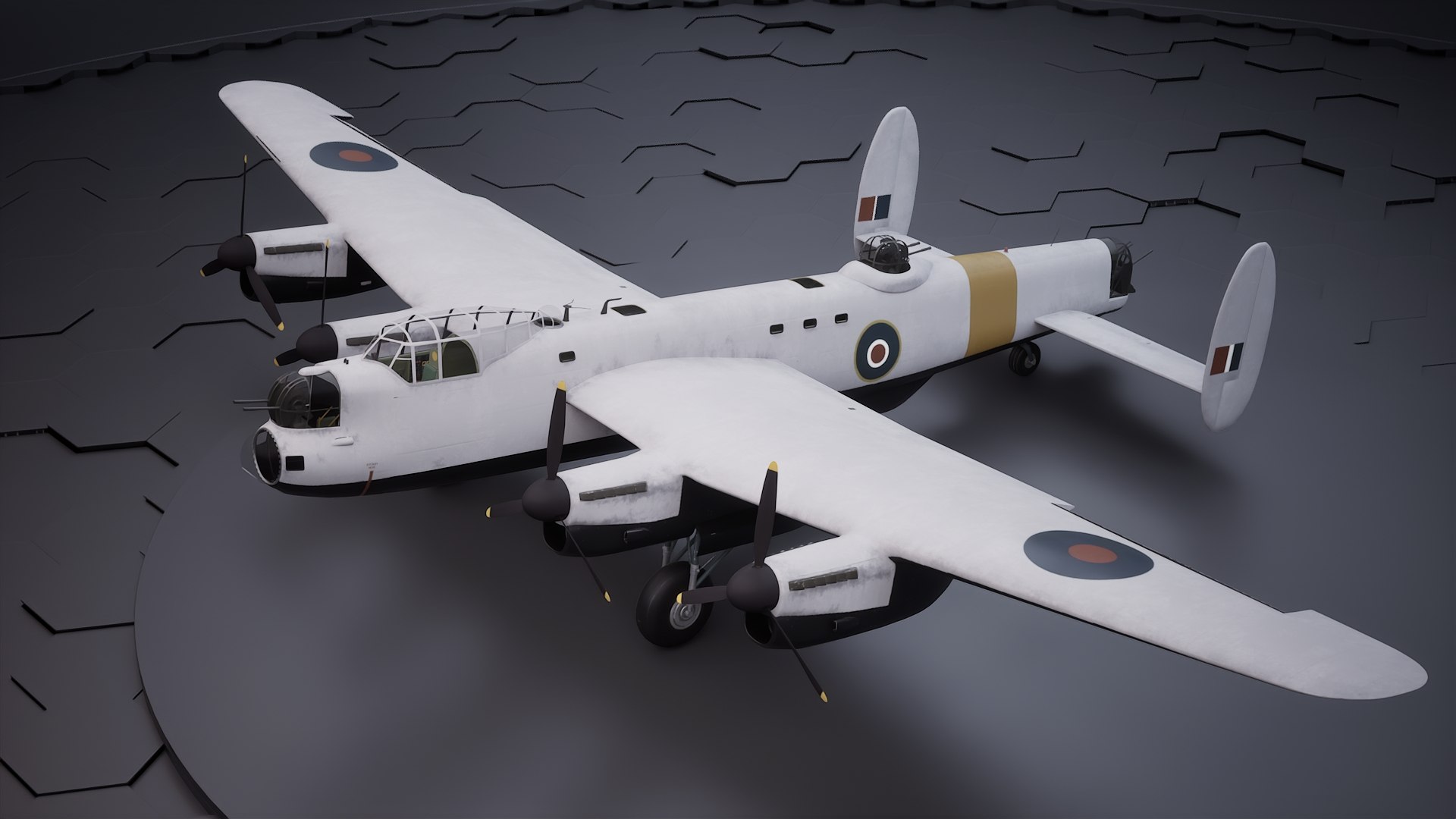 Avro Lancaster 3D Model - TurboSquid 2366612