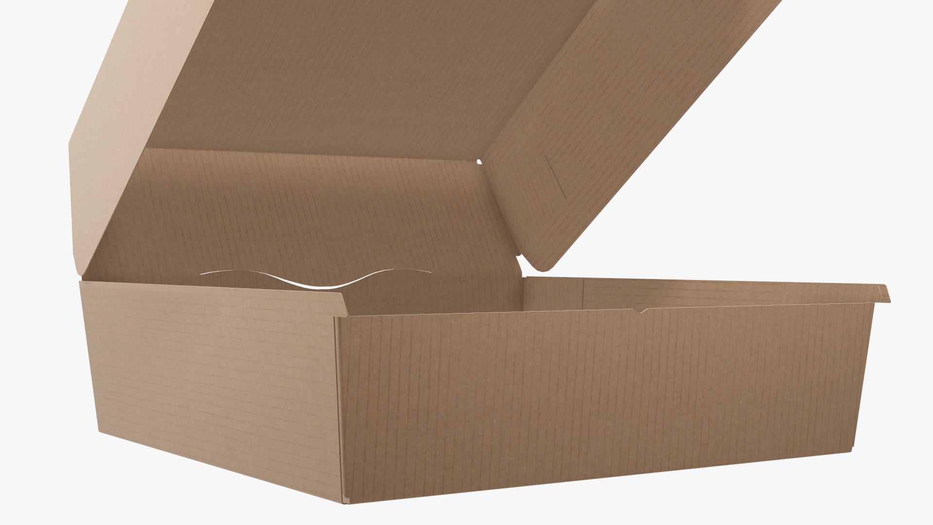 Box Food Corrugated 3D Model - TurboSquid 1593176