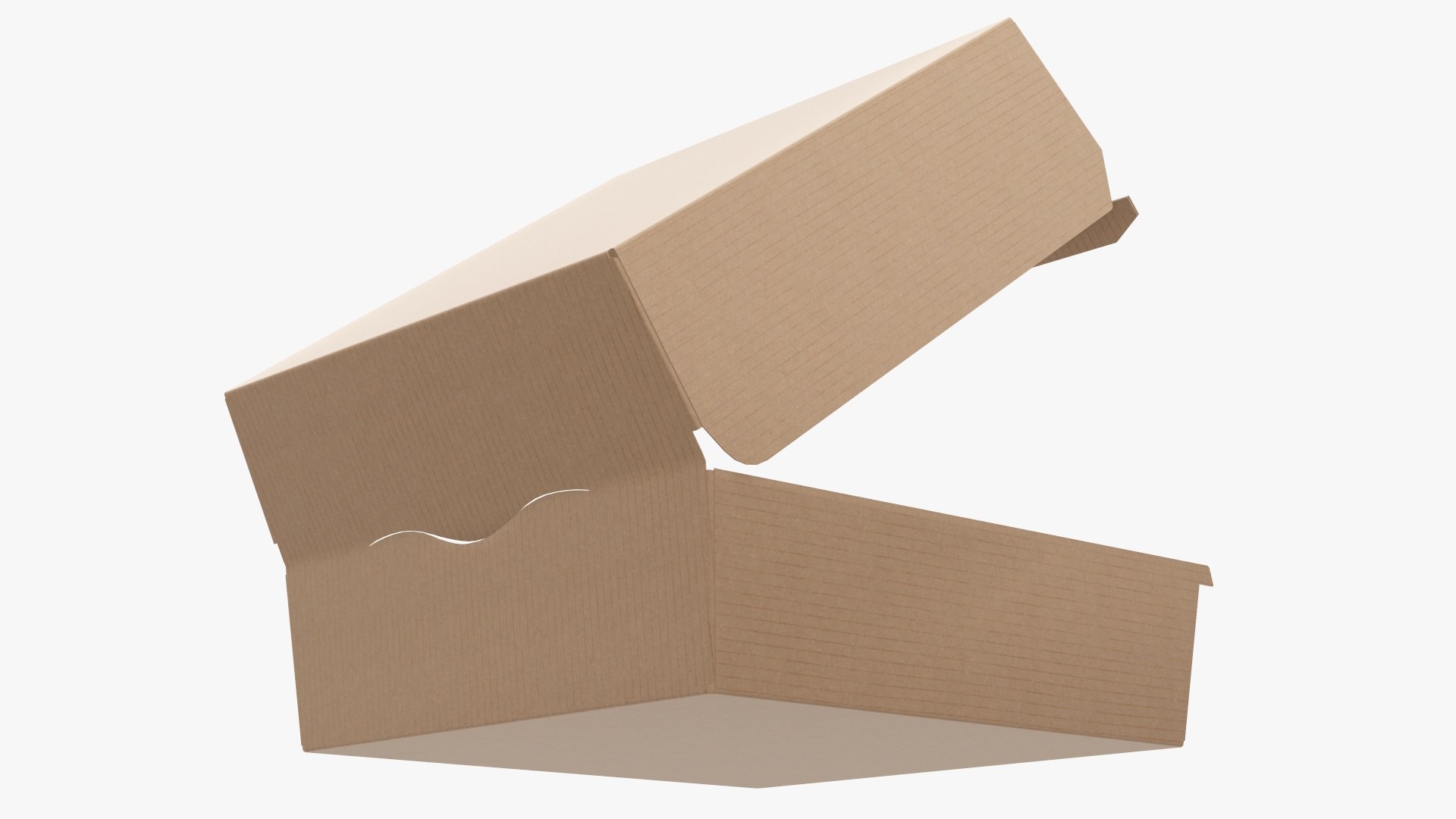 Box Food Corrugated 3D Model - TurboSquid 1593176